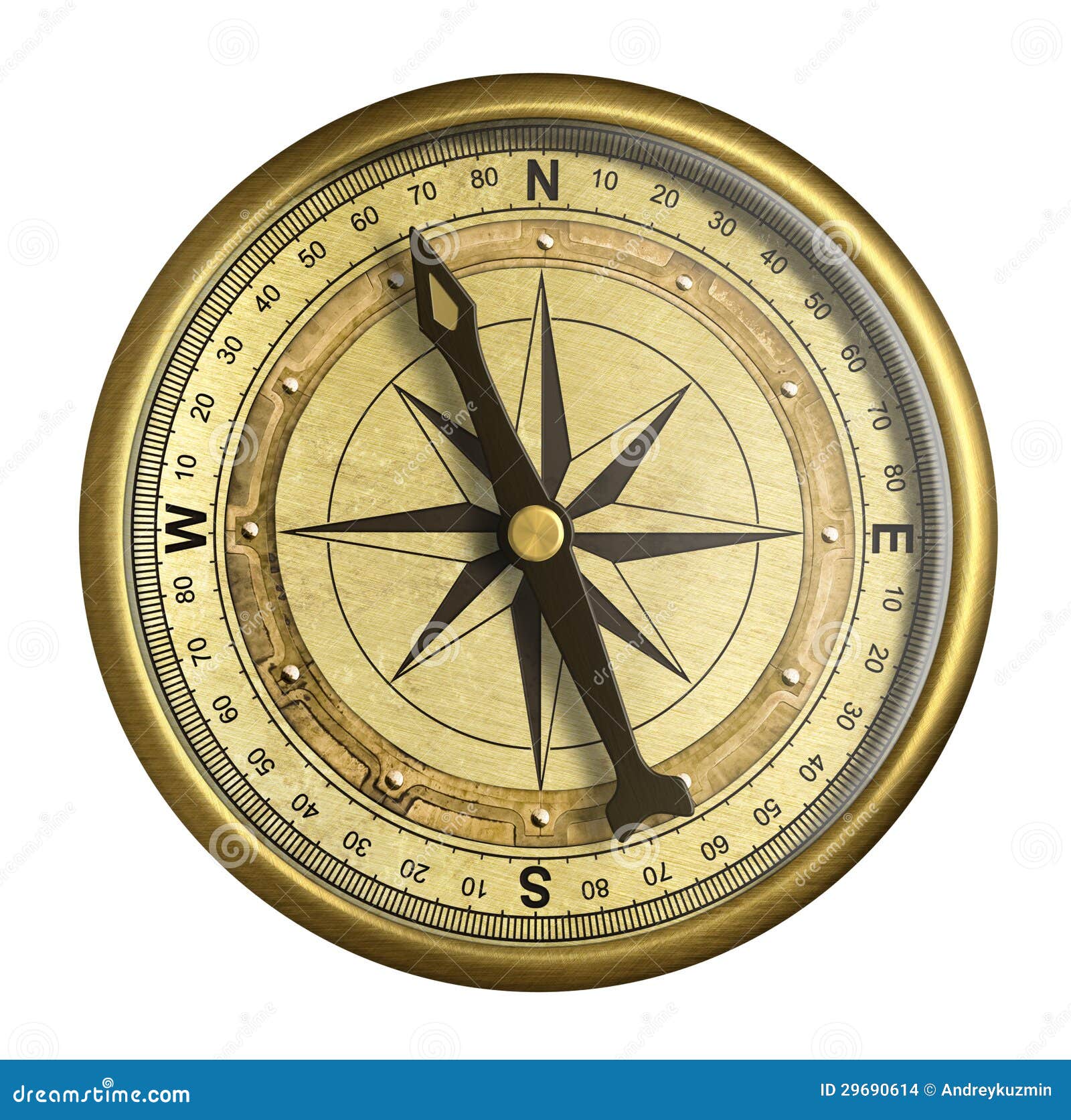 Vieille Boussole Images stock - Image: 29690614