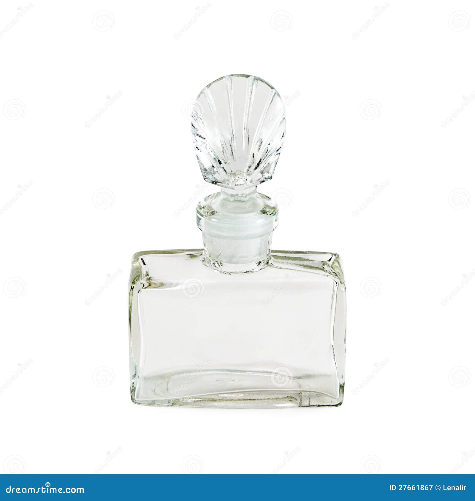 Vieille fiole sur le blanc image stock. Image du parfum - 27661867