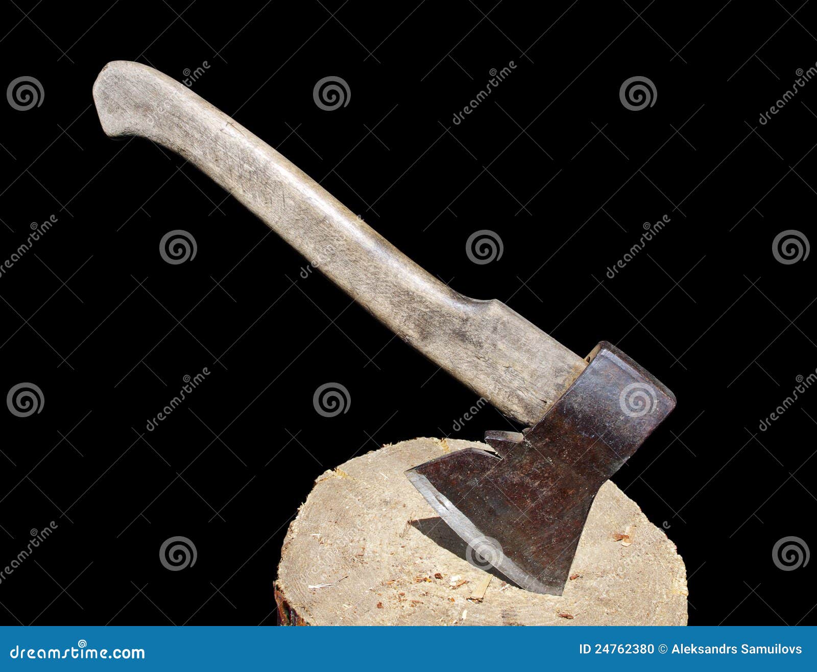 Vieille hache photo stock. Image du métal, acier, rouillé - 24762380