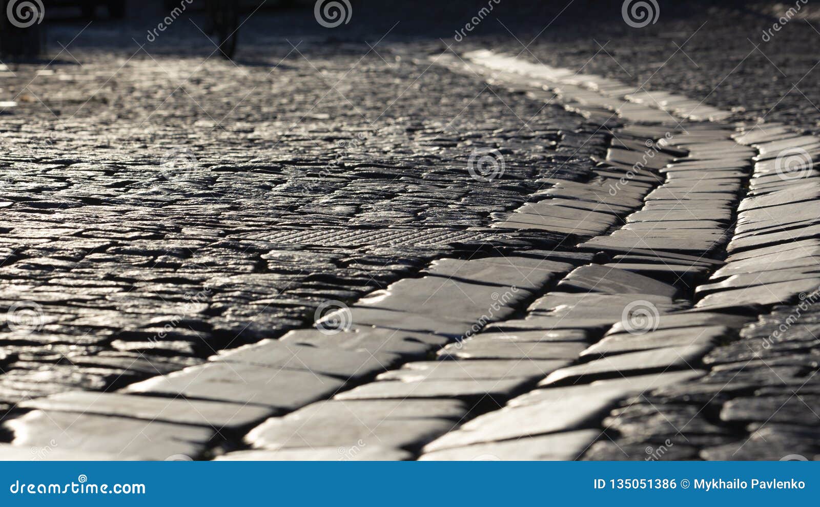 Vieille Route En Pierre E Texture Photo stock - Image du courbe ...
