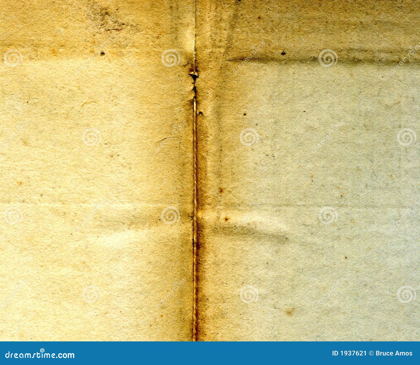 Vieille Texture De Papier Grunge Sur Un Pli Image stock - Image du ...