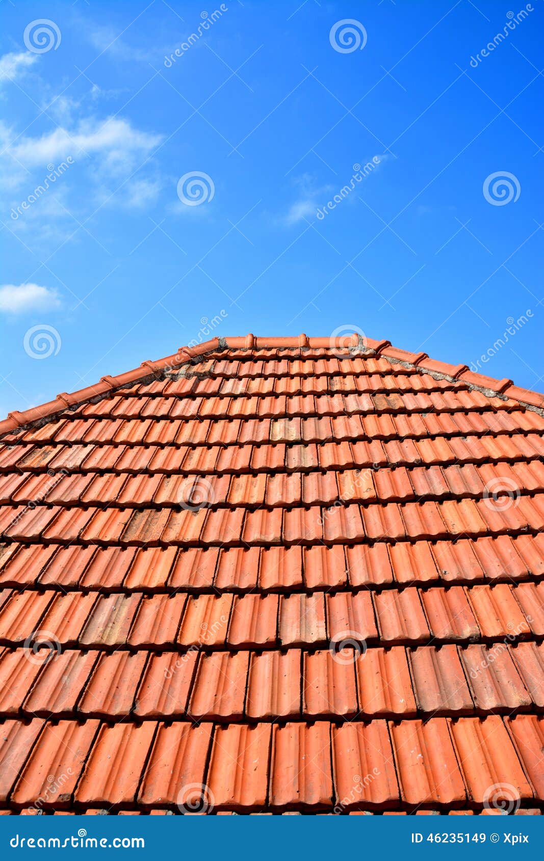 Vieille Tuile Rouge De Texture De Toit Image stock - Image du abstrait ...