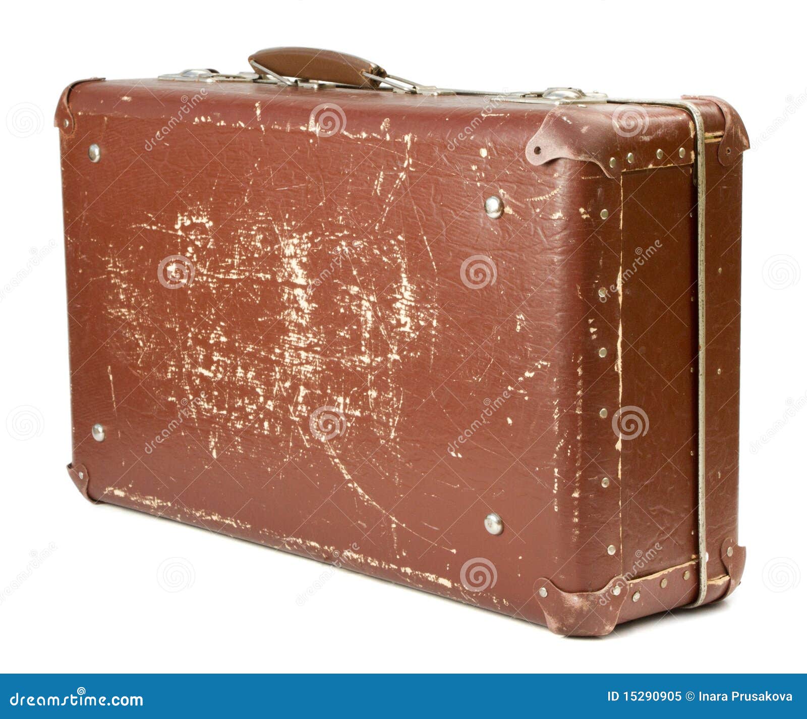 Vieille valise image stock. Image du antiquité, over - 15290905