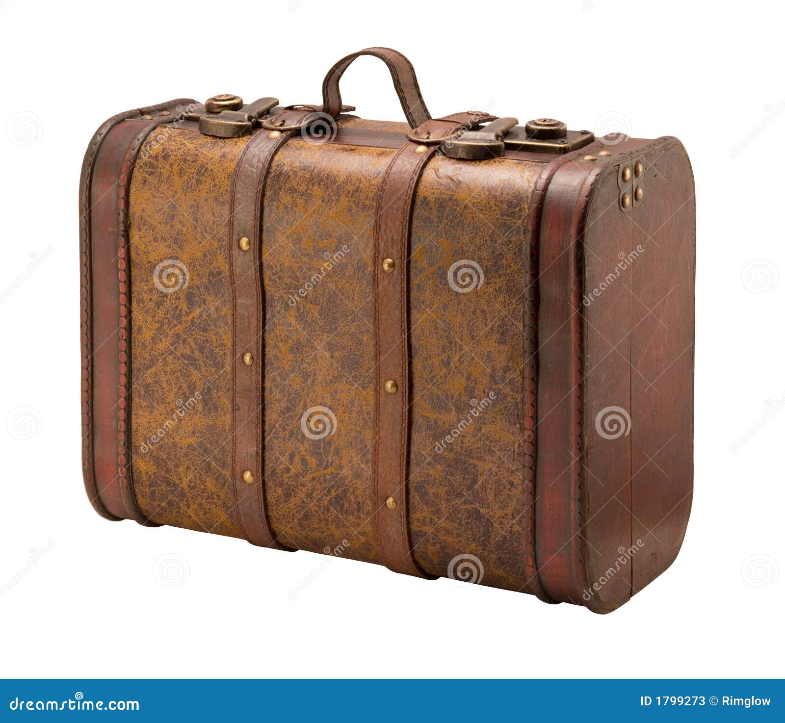 Vieille valise image stock. Image du explorez, bagage - 1799273