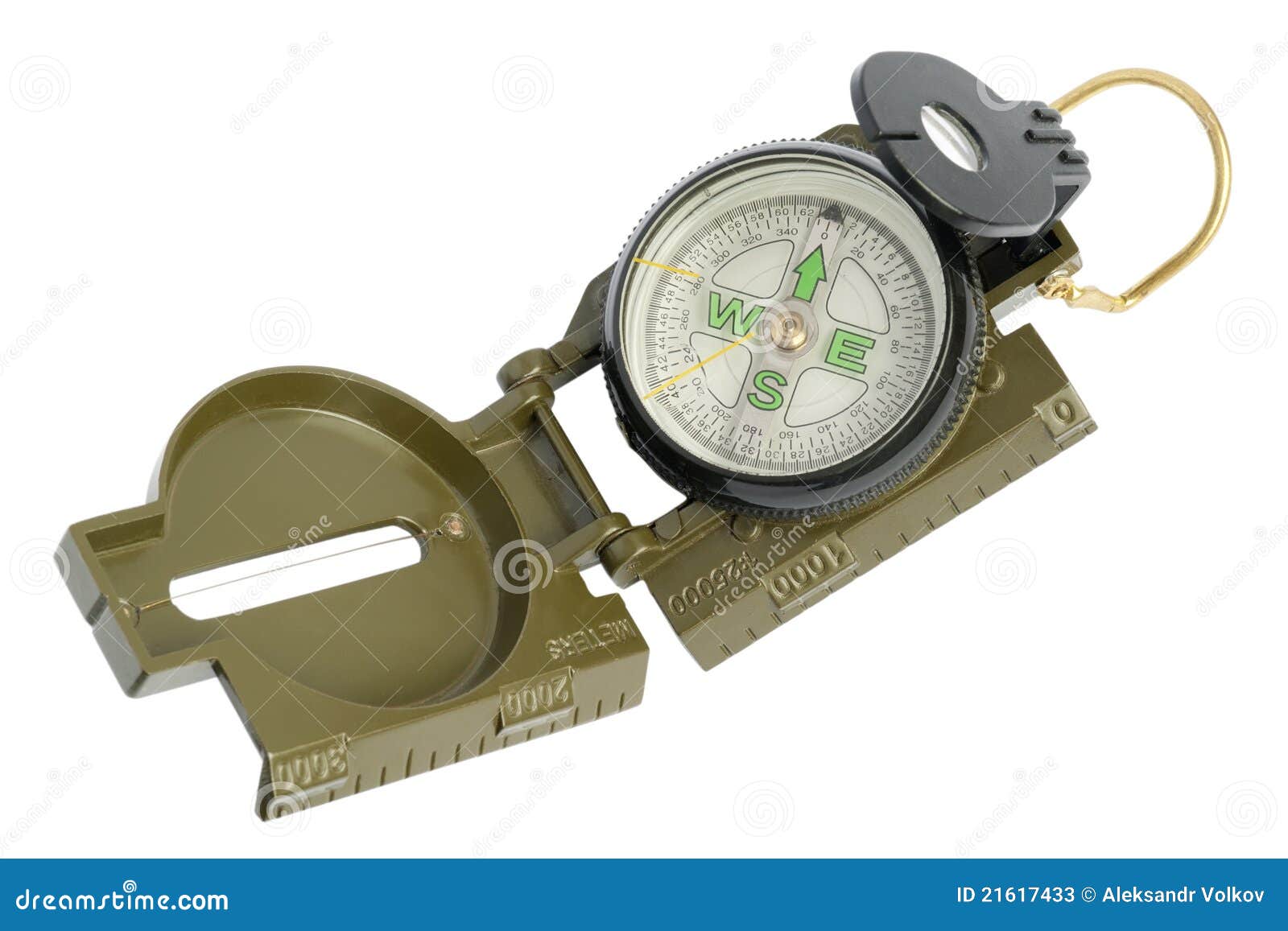 Viejo Compás Militar Polvoriento Imagen de archivo - Imagen de norte ...