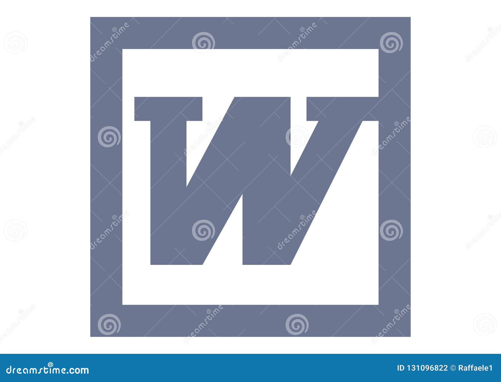 Viejo Logotipo De Microsoft Word Fotografía editorial - Ilustración de ...