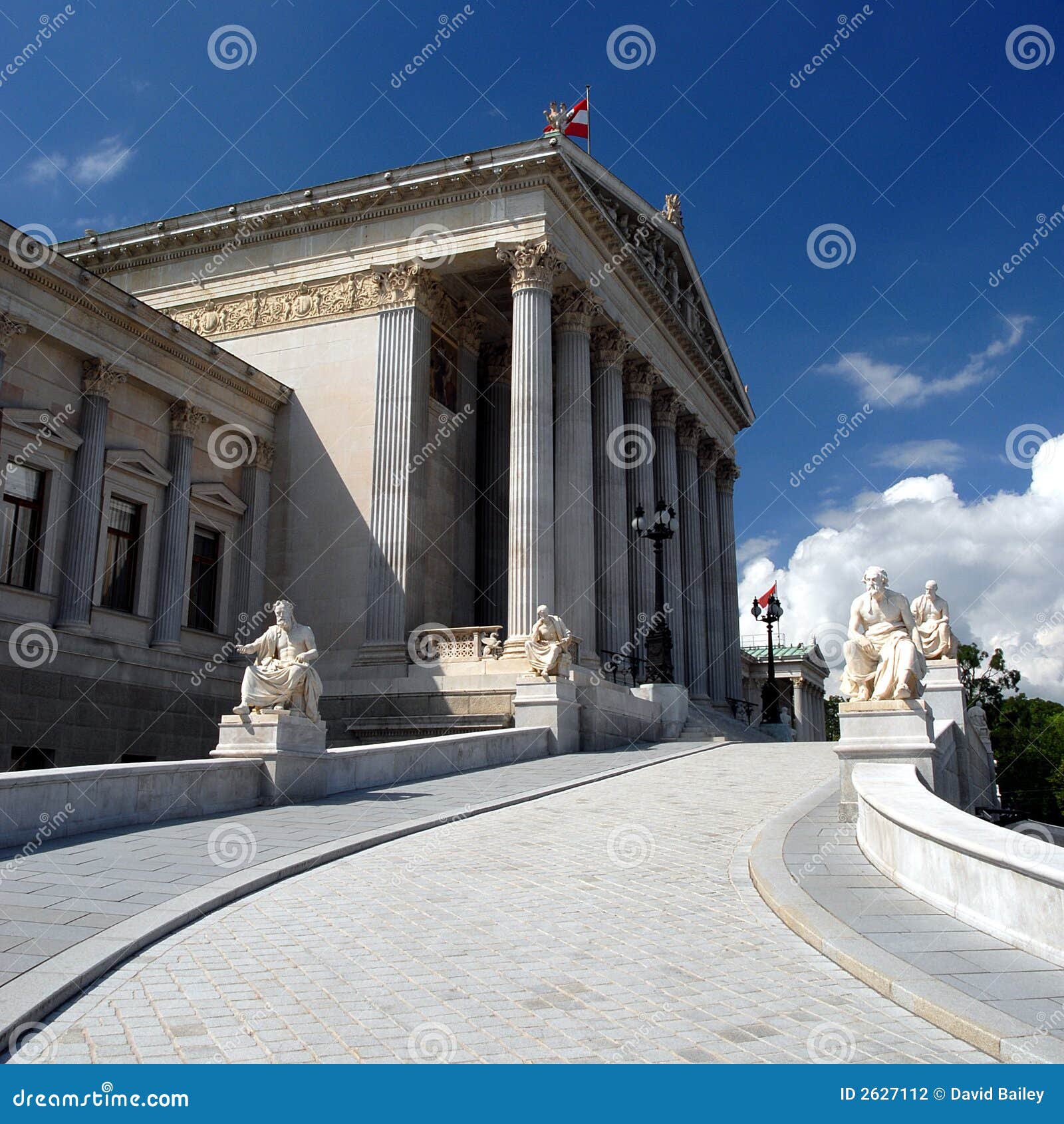 Viena - El Parlamento Austríaco Foto de archivo - Imagen de monumento ...