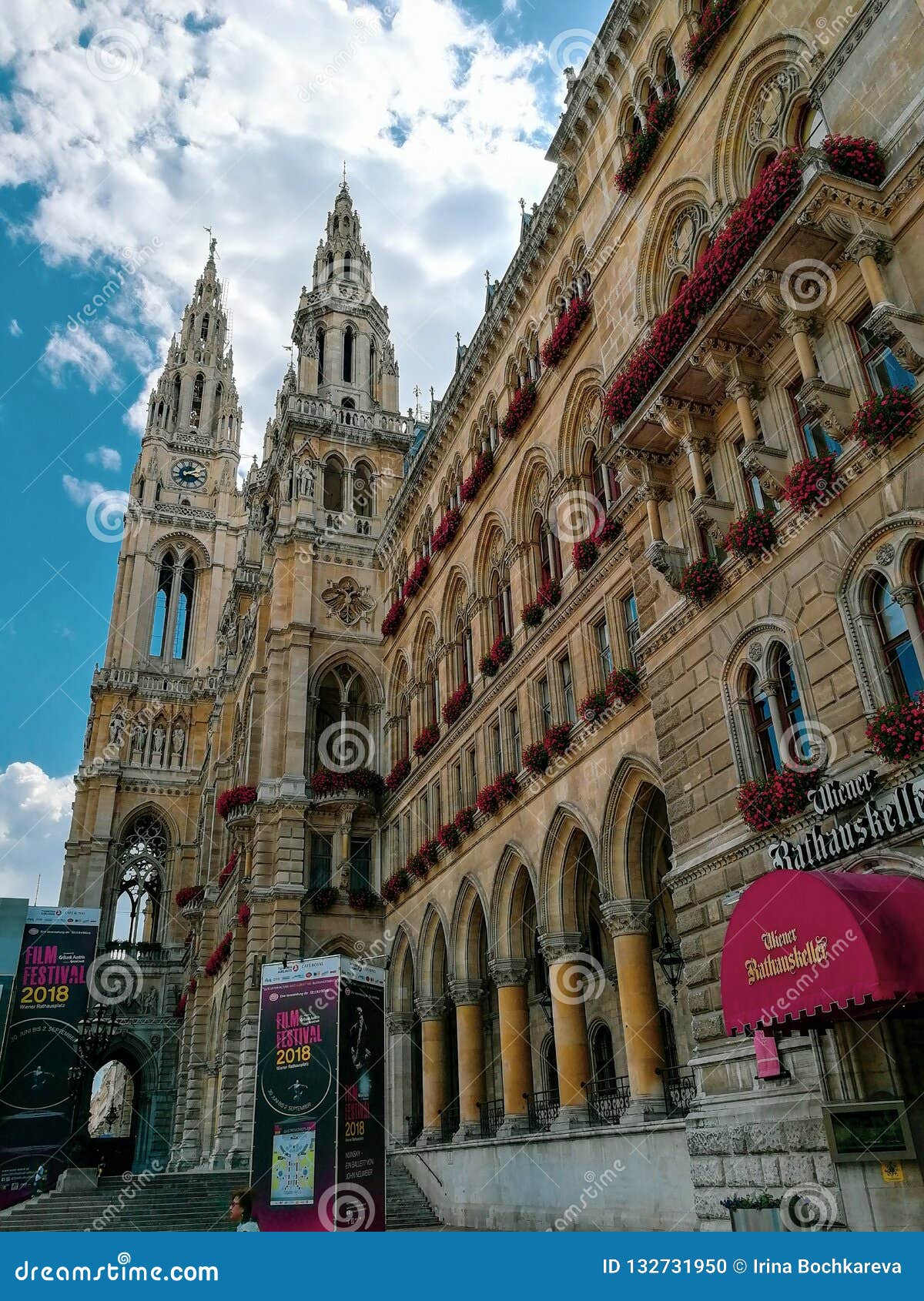 Vienna editorial image. Image of central, square, summer - 132731950