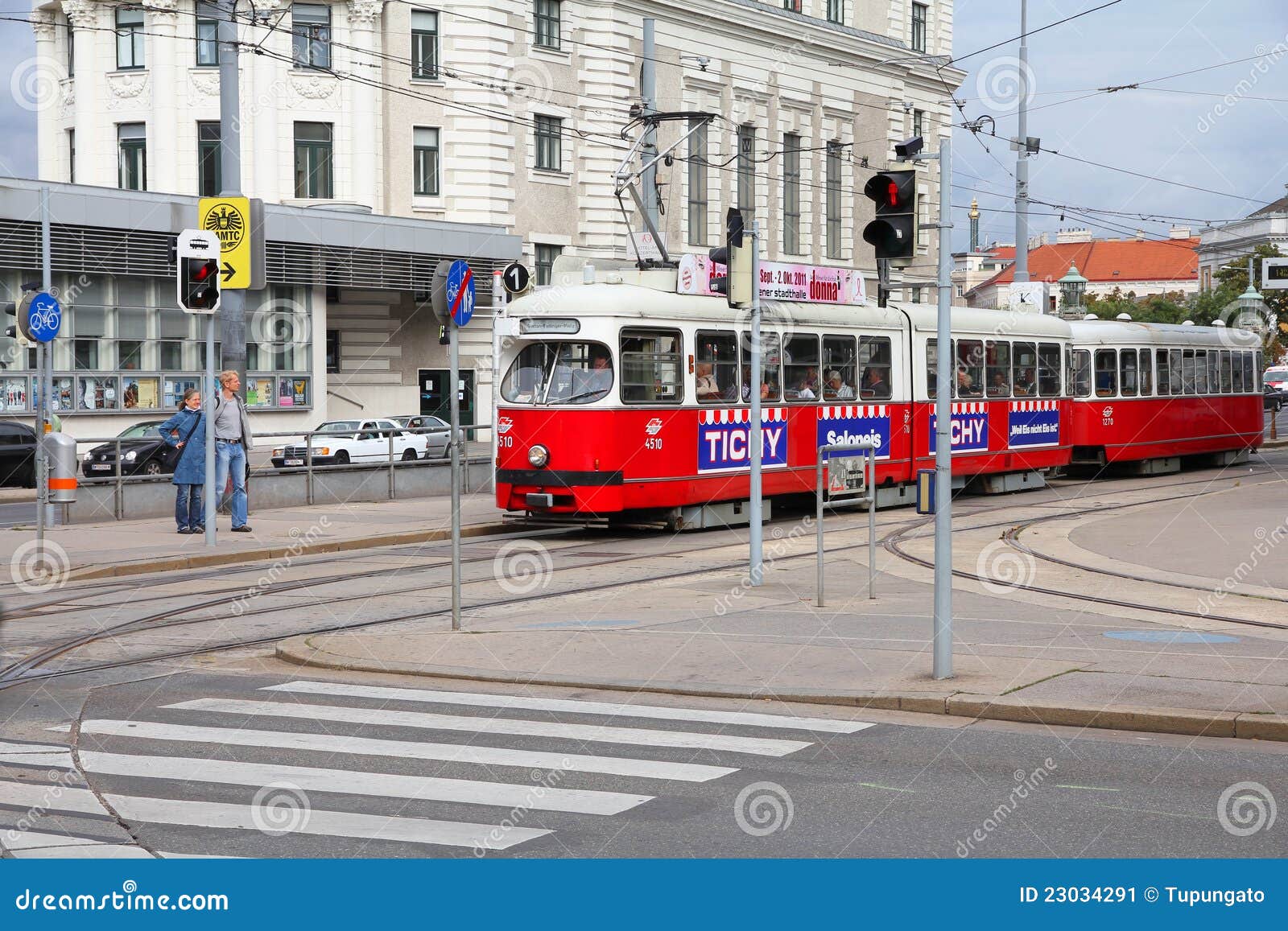 Vienna editorial photo. Image of exterior, transportation - 23034291