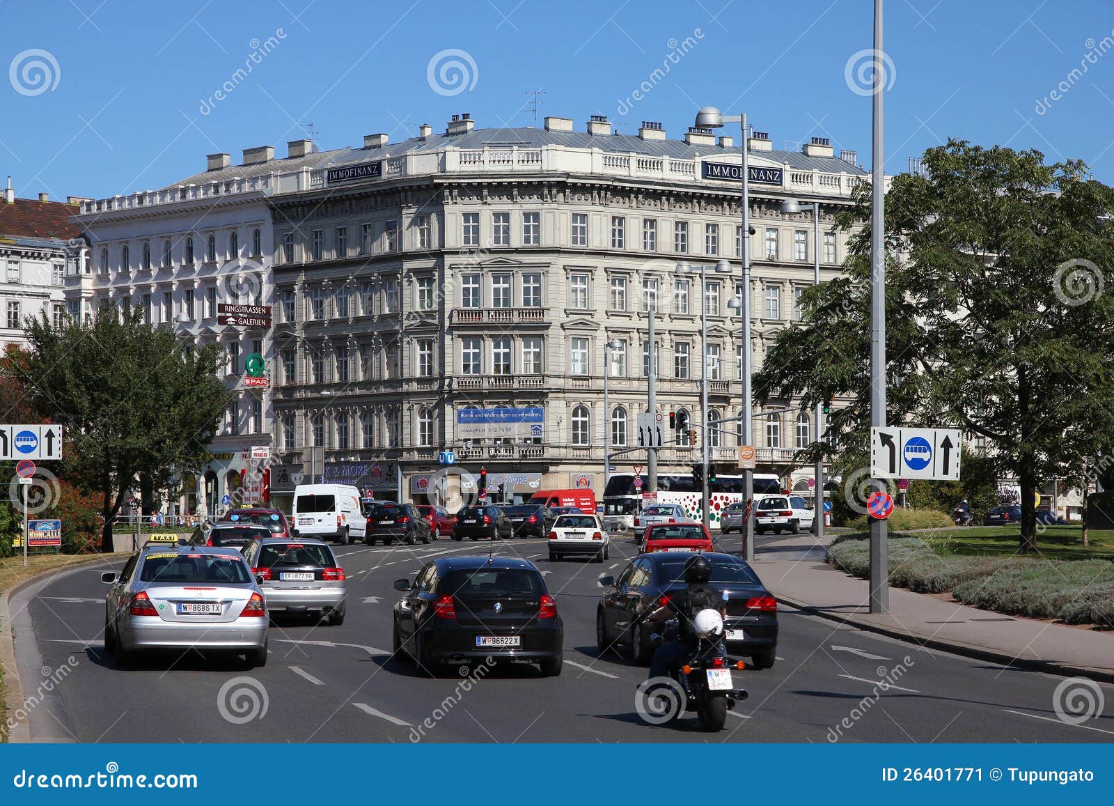 Vienna editorial photo. Image of wien, streets, architecture - 26401771