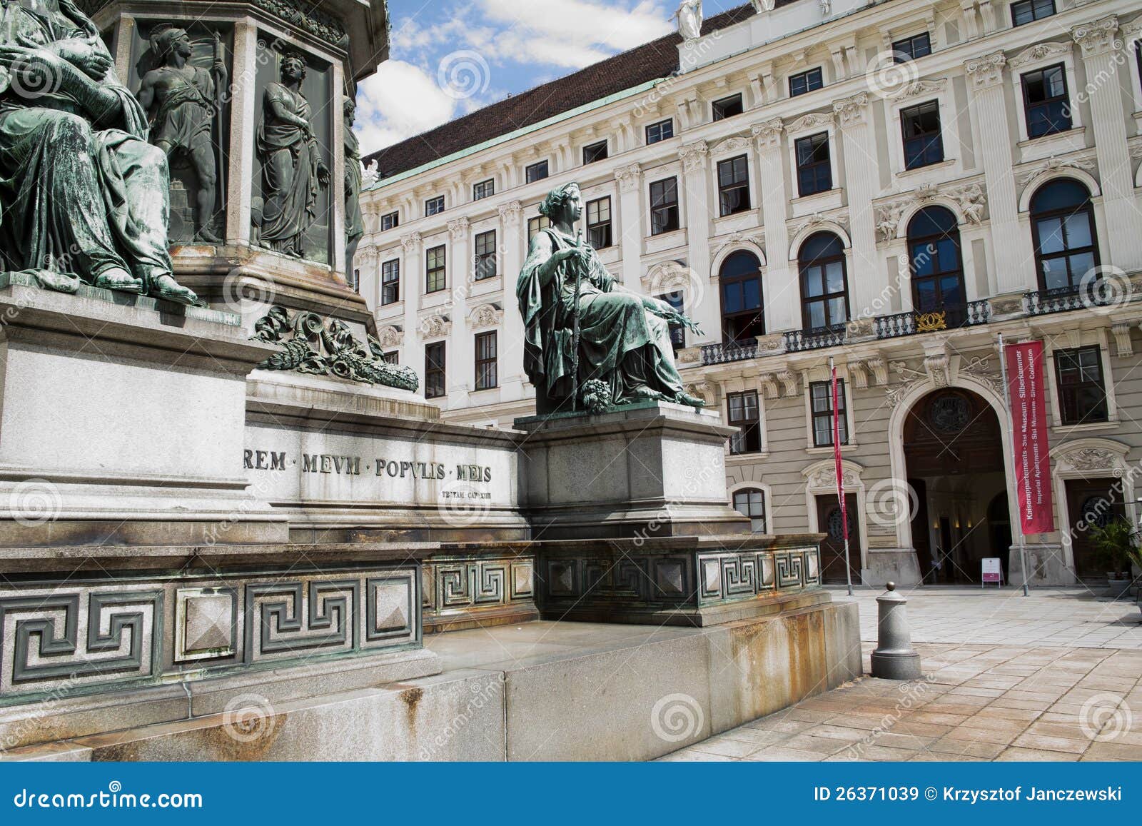 Vienna architecture stock image. Image of danube, consulate - 26371039