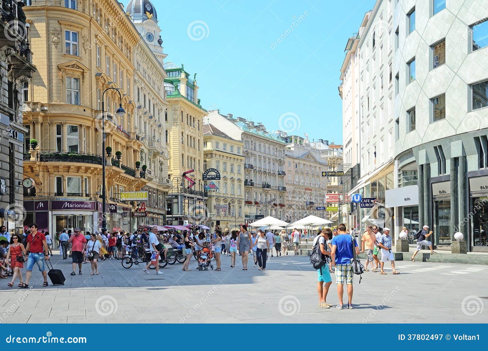Vienna, Austria editorial photography. Image of center - 37802497