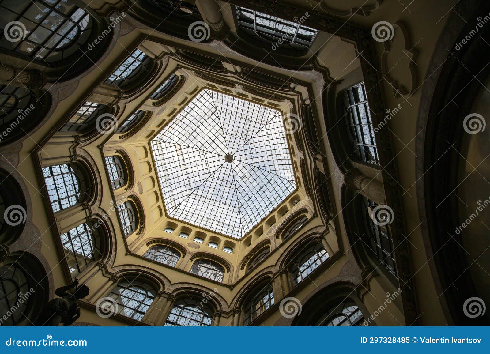 View of the Dome of the Building from the Inside Editorial Image ...
