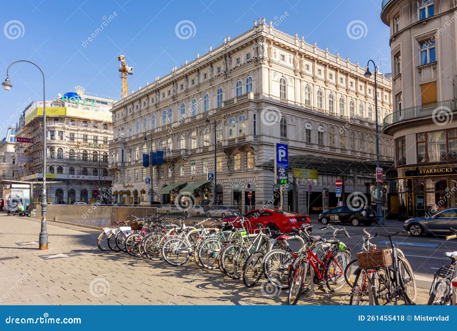 Vienna, Austria - October 2021: Palais Palace Todesco in Vienna ...