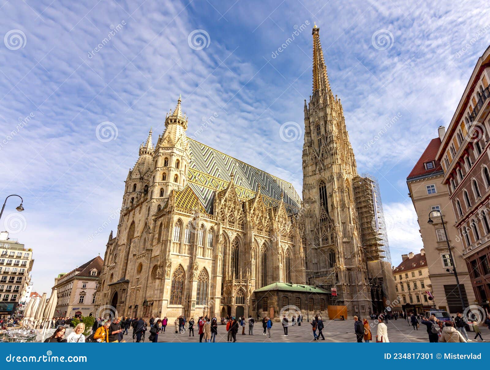 Vienna, Austria - October 2021: St. Stephen`s Cathedral on ...