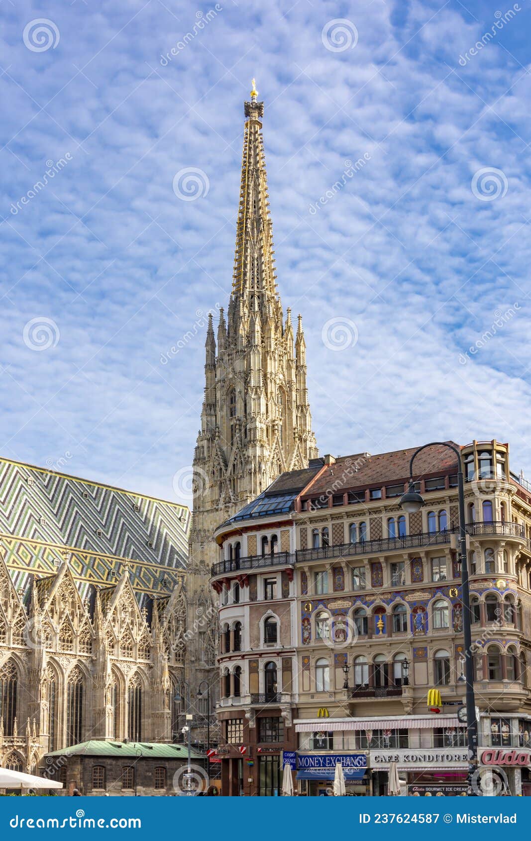 Vienna, Austria - October 2021: St. Stephen`s Cathedral on ...