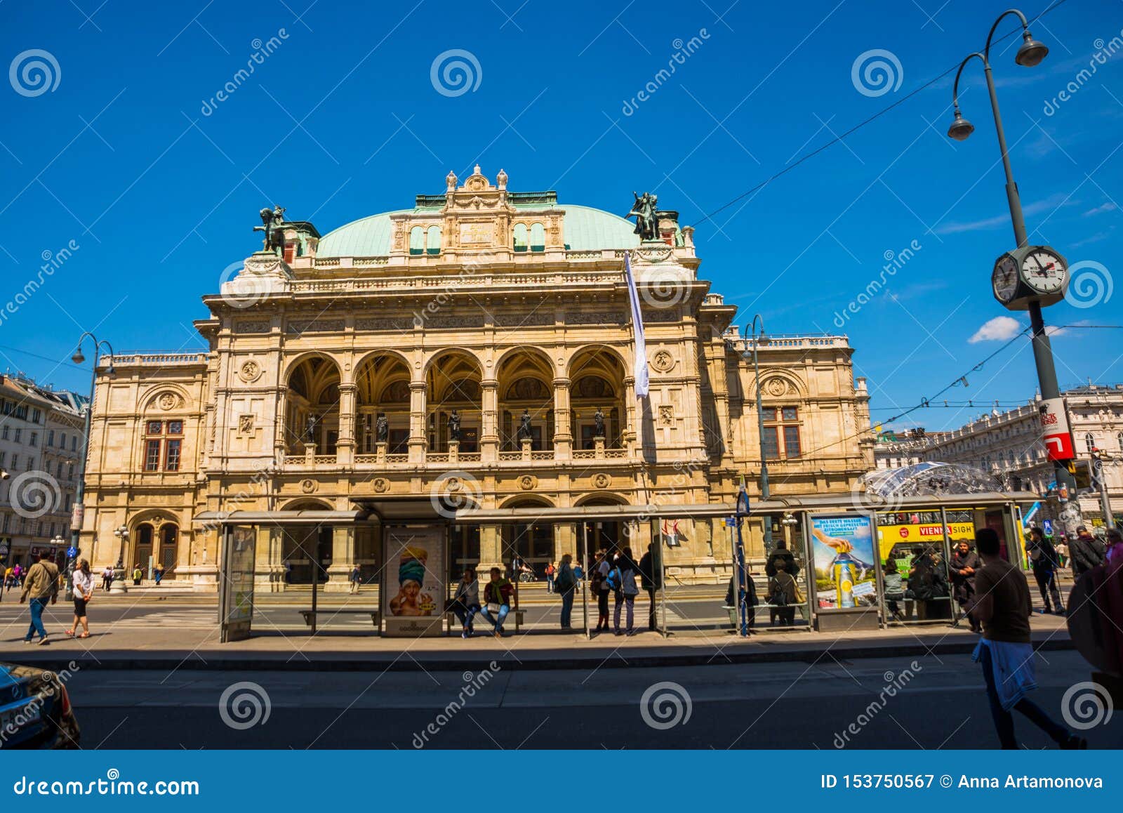 Vienna, Austria: Vienna Opera House in Vienna, Europe Editorial ...