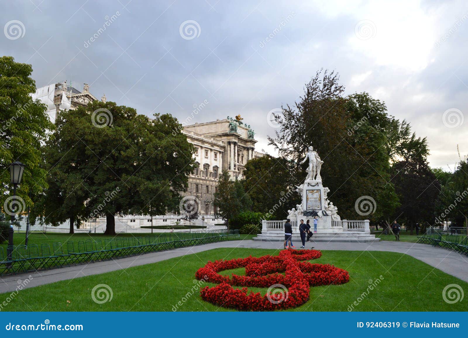 Vienna in Austria editorial stock image. Image of memorial - 92406319