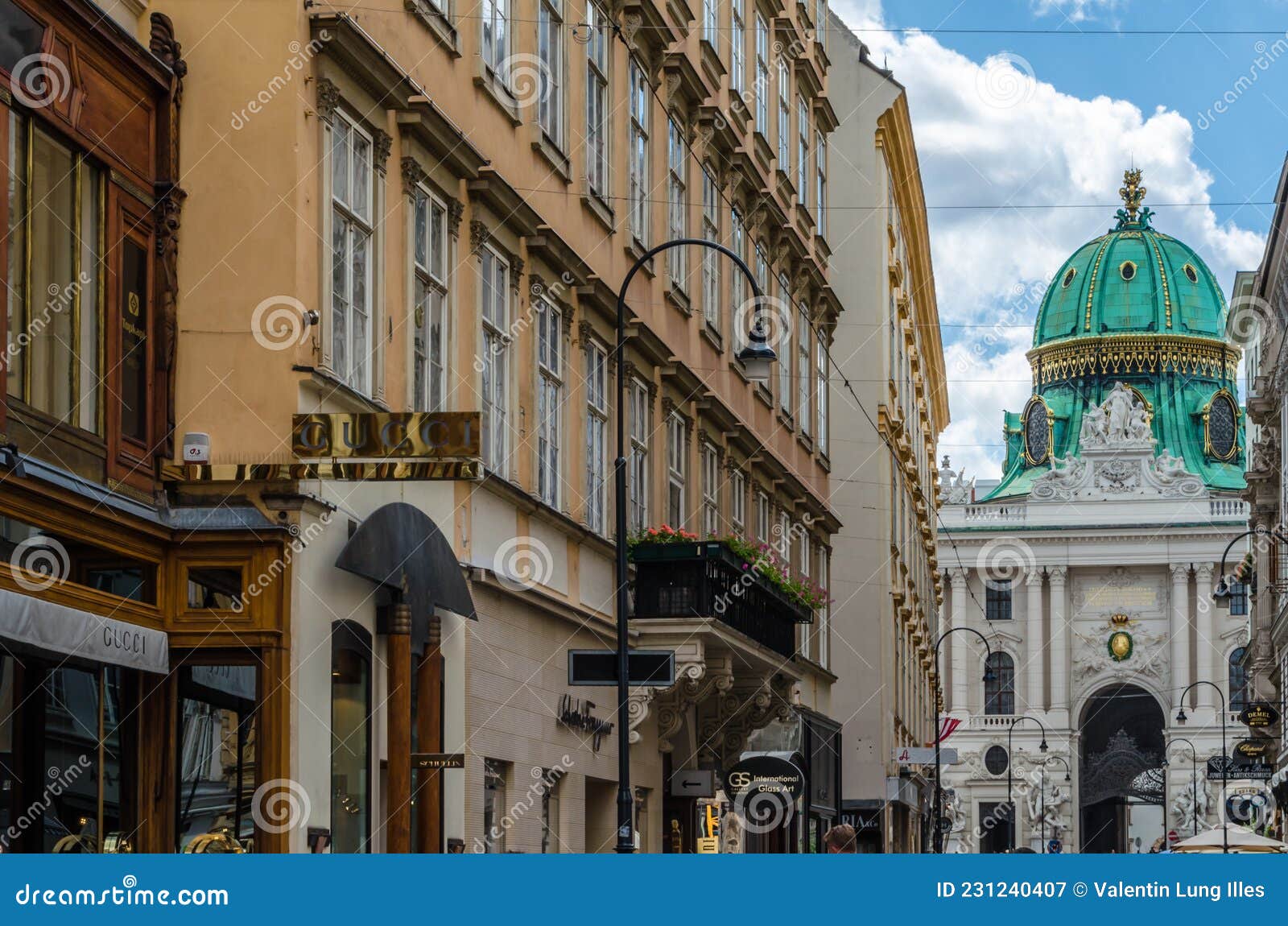 Classical Architecture and Urban Scene in Vienna, Austria Editorial ...
