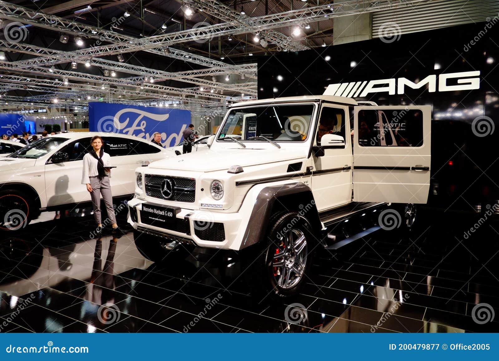 Vienna Autoshow, Mercedes Benz Amg, G-class Editorial Photography ...
