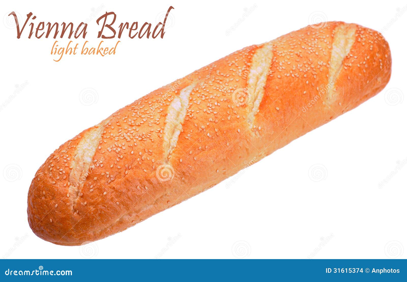 Vienna bread stock photo. Image of pastry, food, loaf - 31615374