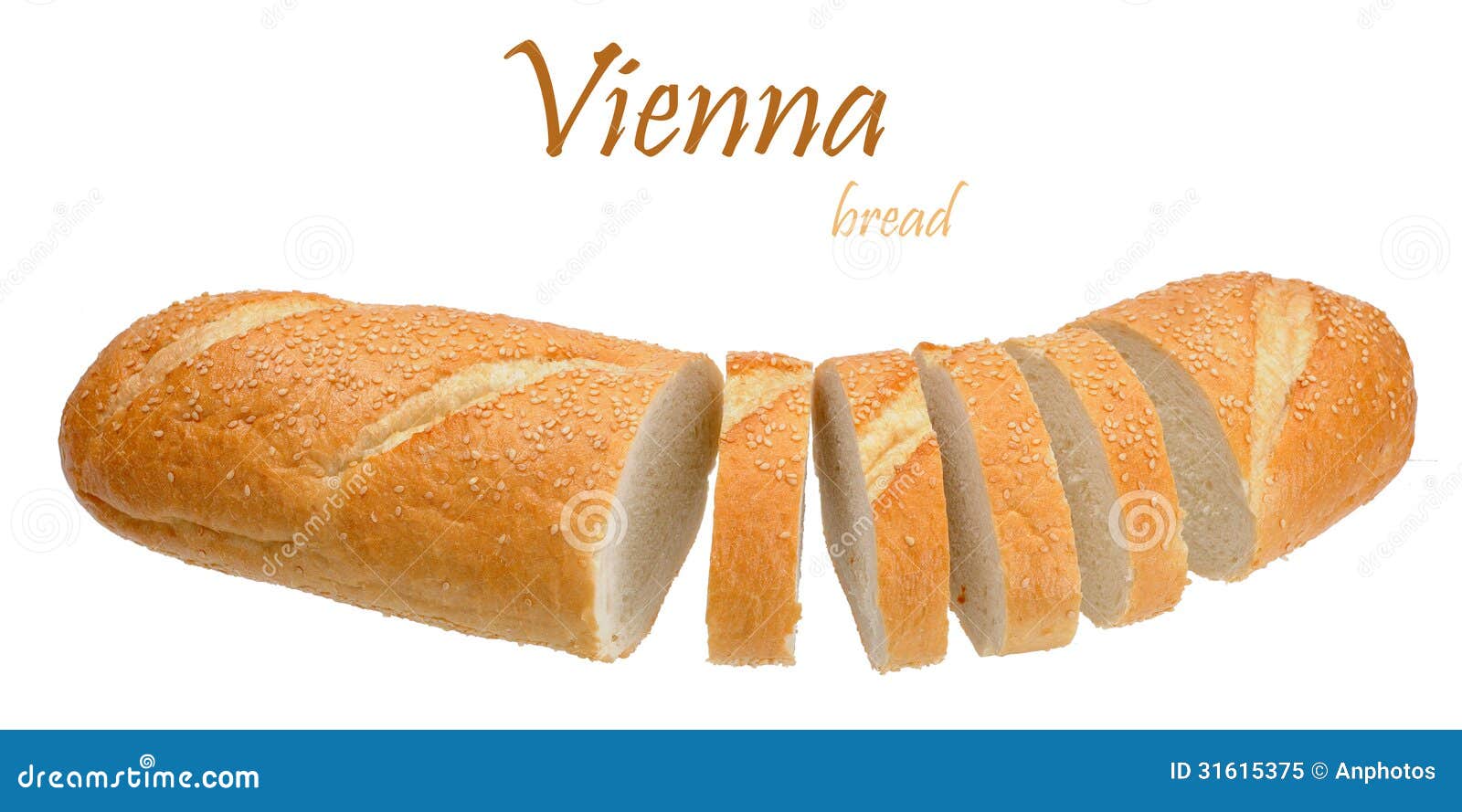Vienna bread stock image. Image of light, crunchy, crust - 31615375