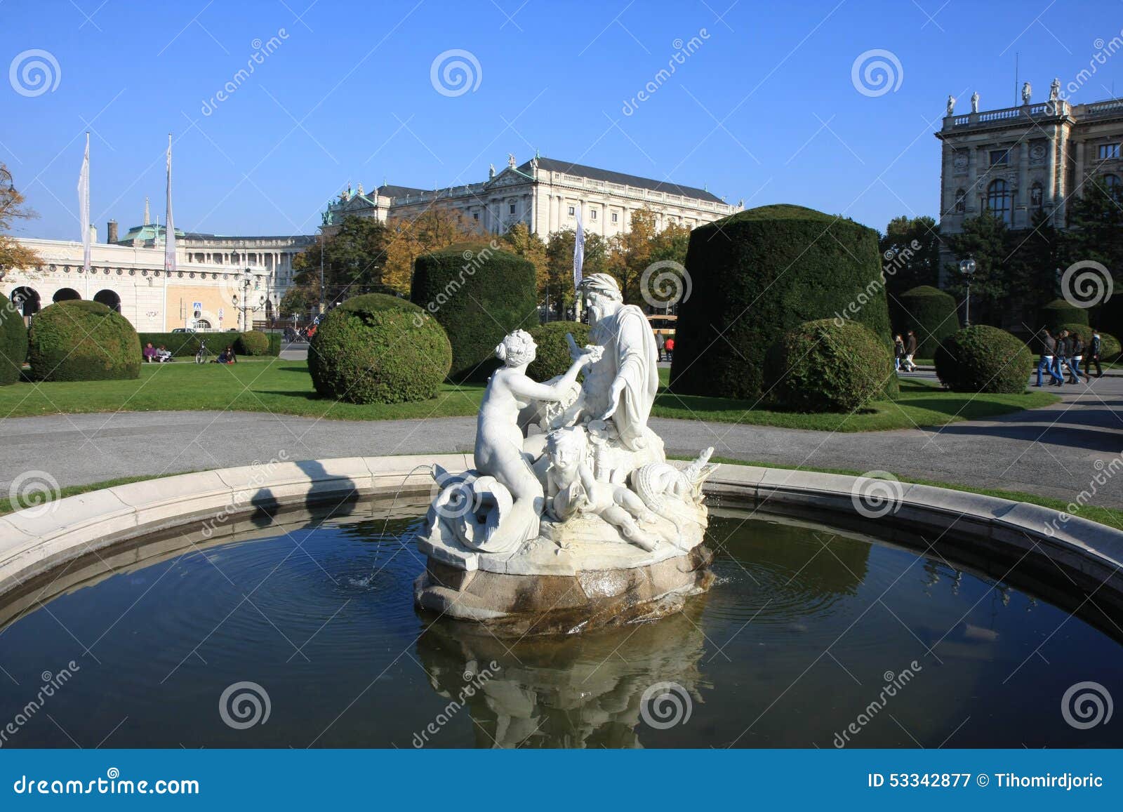 Vienna editorial photography. Image of sightseeing, travel - 53342877