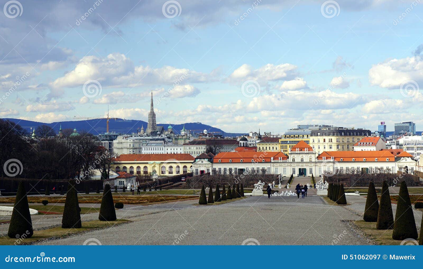 Vienna city view stock image. Image of antiquity, enterence - 51062097
