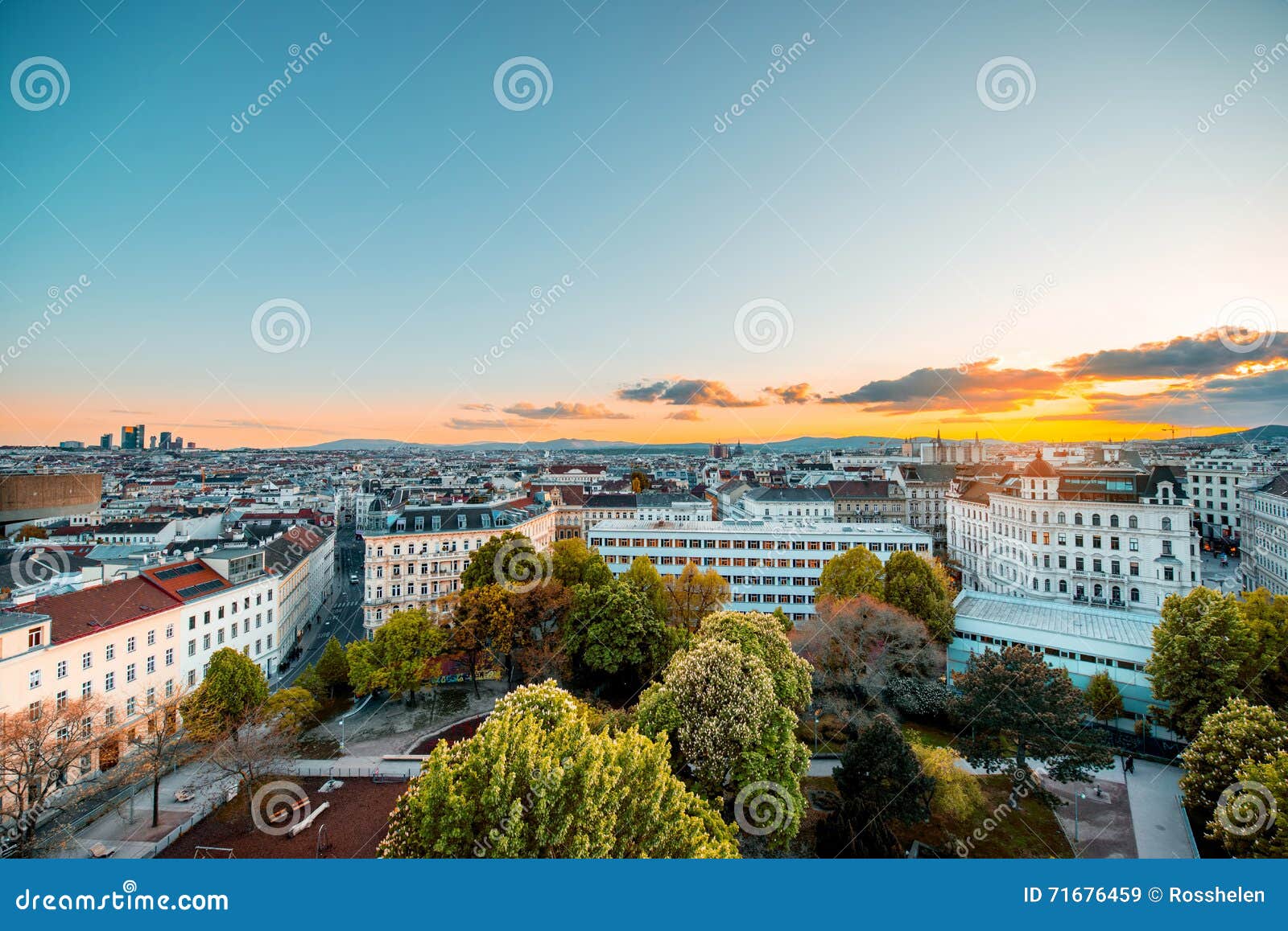 Vienna Cityscape in Austria Editorial Stock Image - Image of view ...
