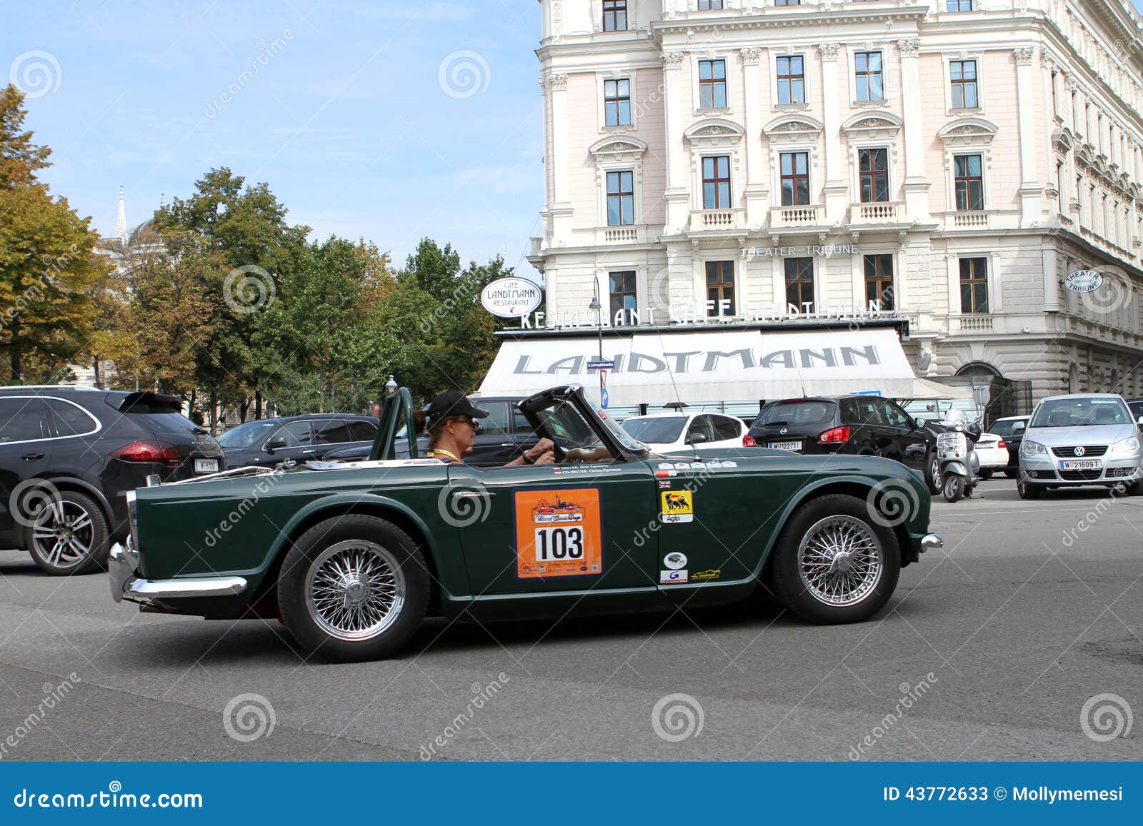 Vienna Classic Day editorial stock photo. Image of wheels - 43772633