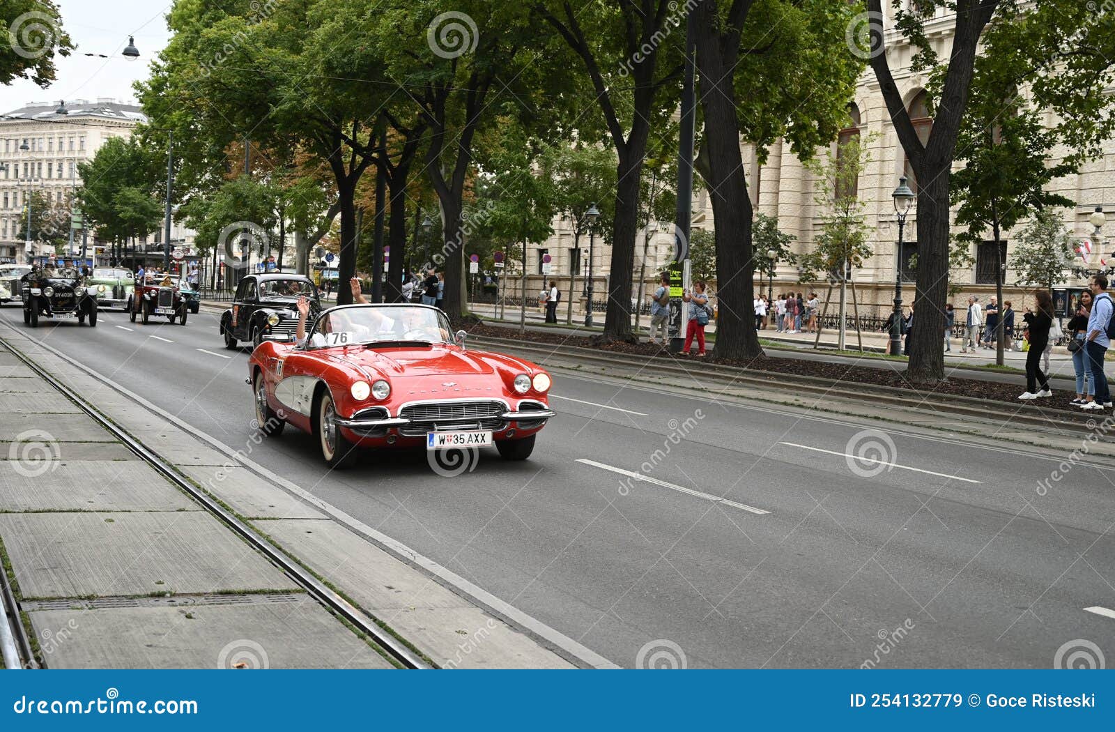 Vienna Classic Days Oldtimer Event â€“ 20.08 Editorial Stock Image ...