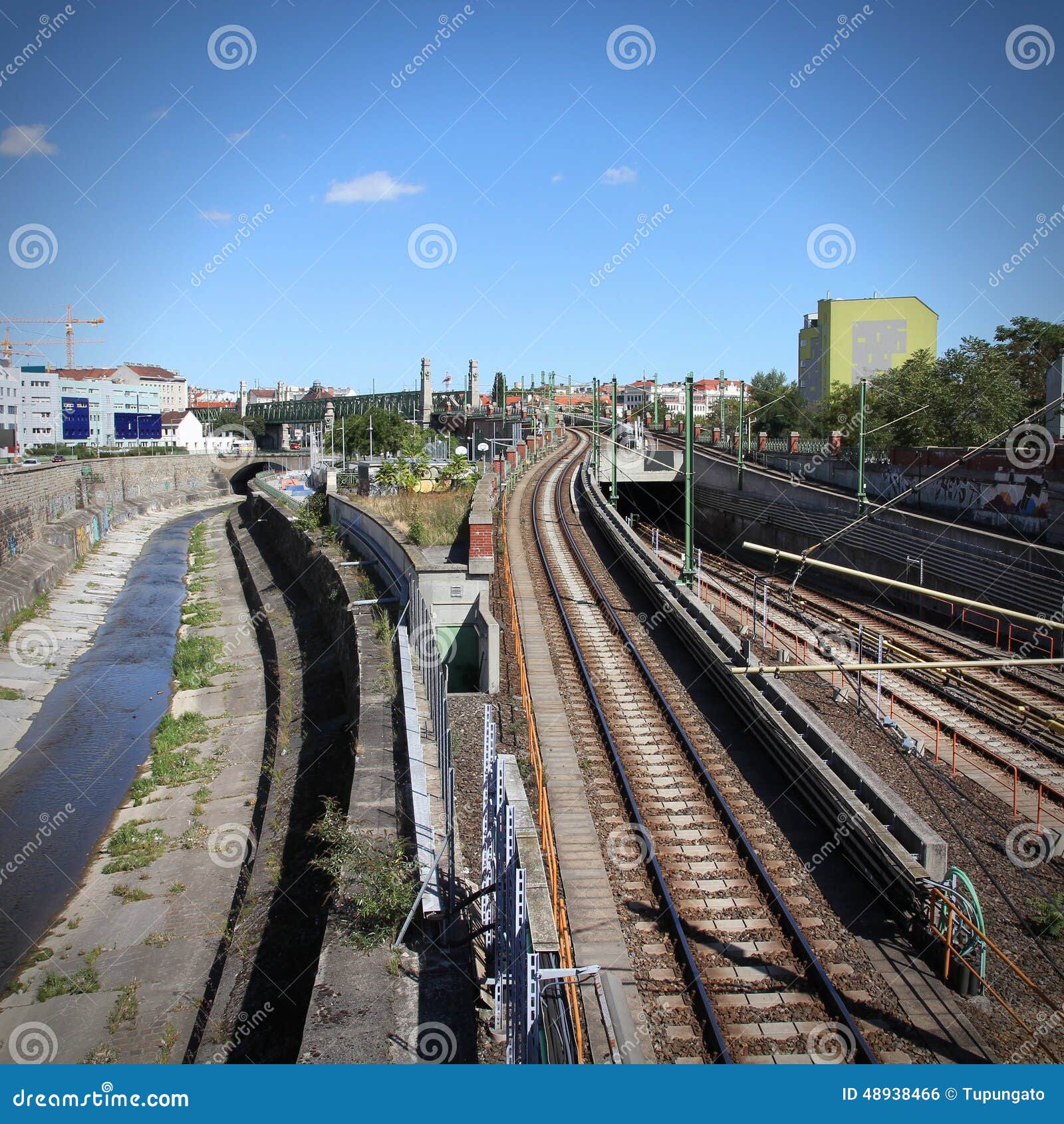 Vienna infrastructure stock photo. Image of tourism, transport - 48938466