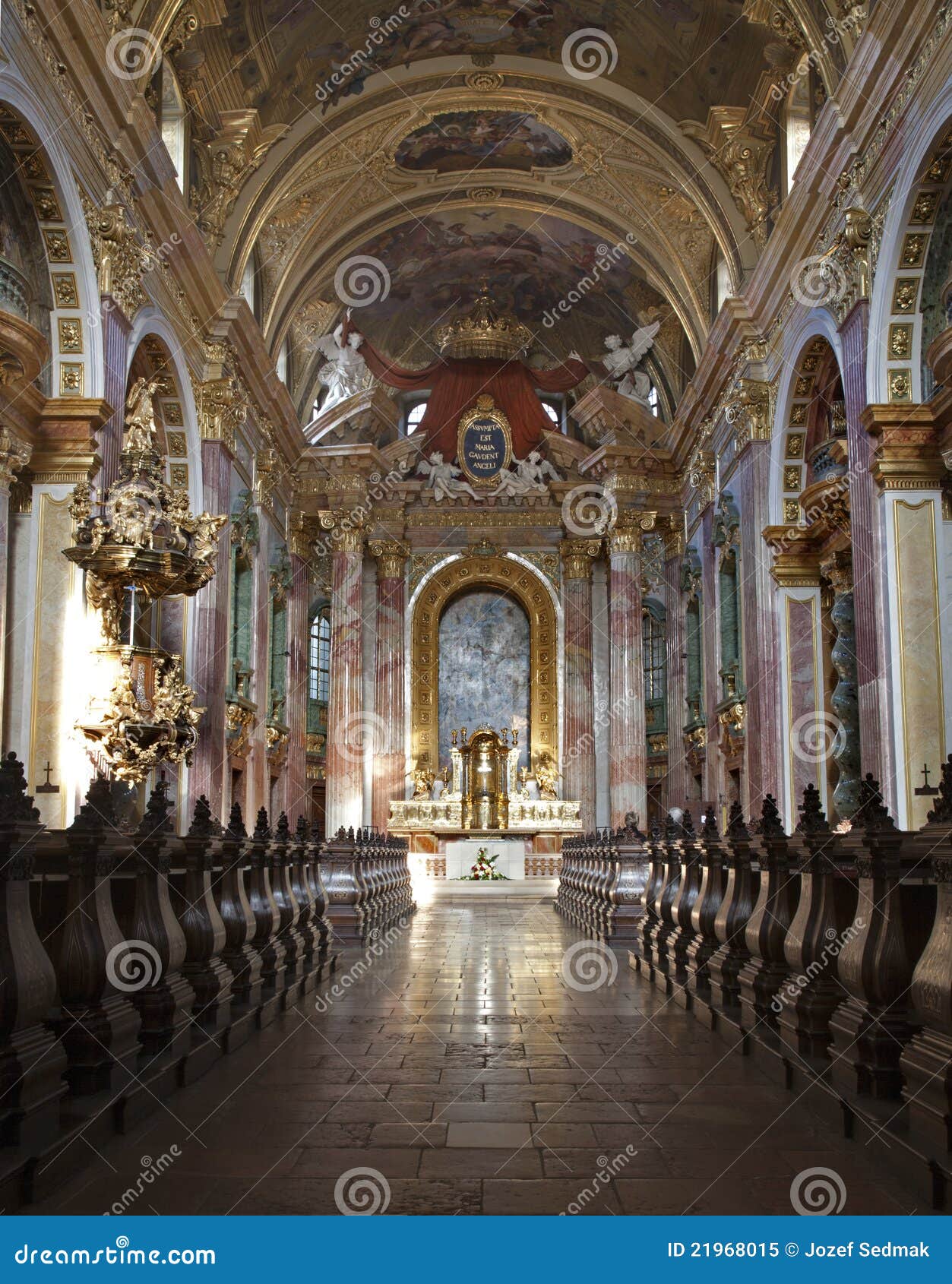 Baroque Church Interior