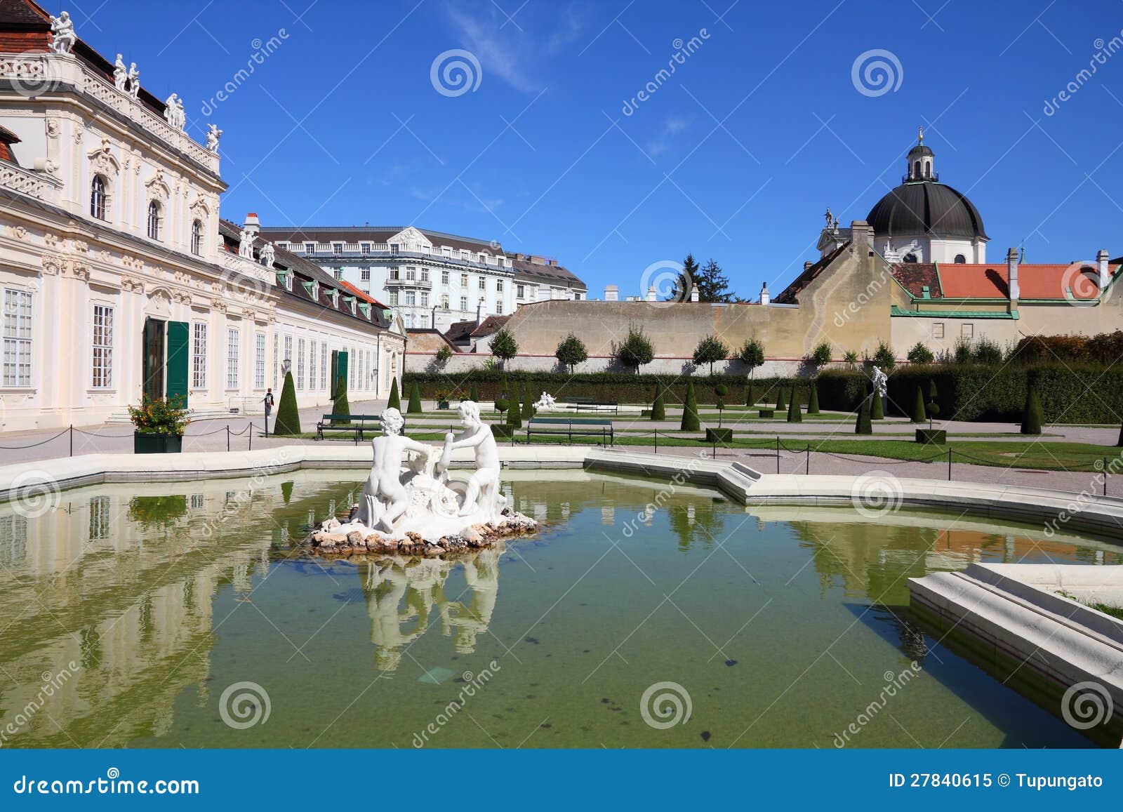 Vienna landmark stock image. Image of building, palace - 27840615
