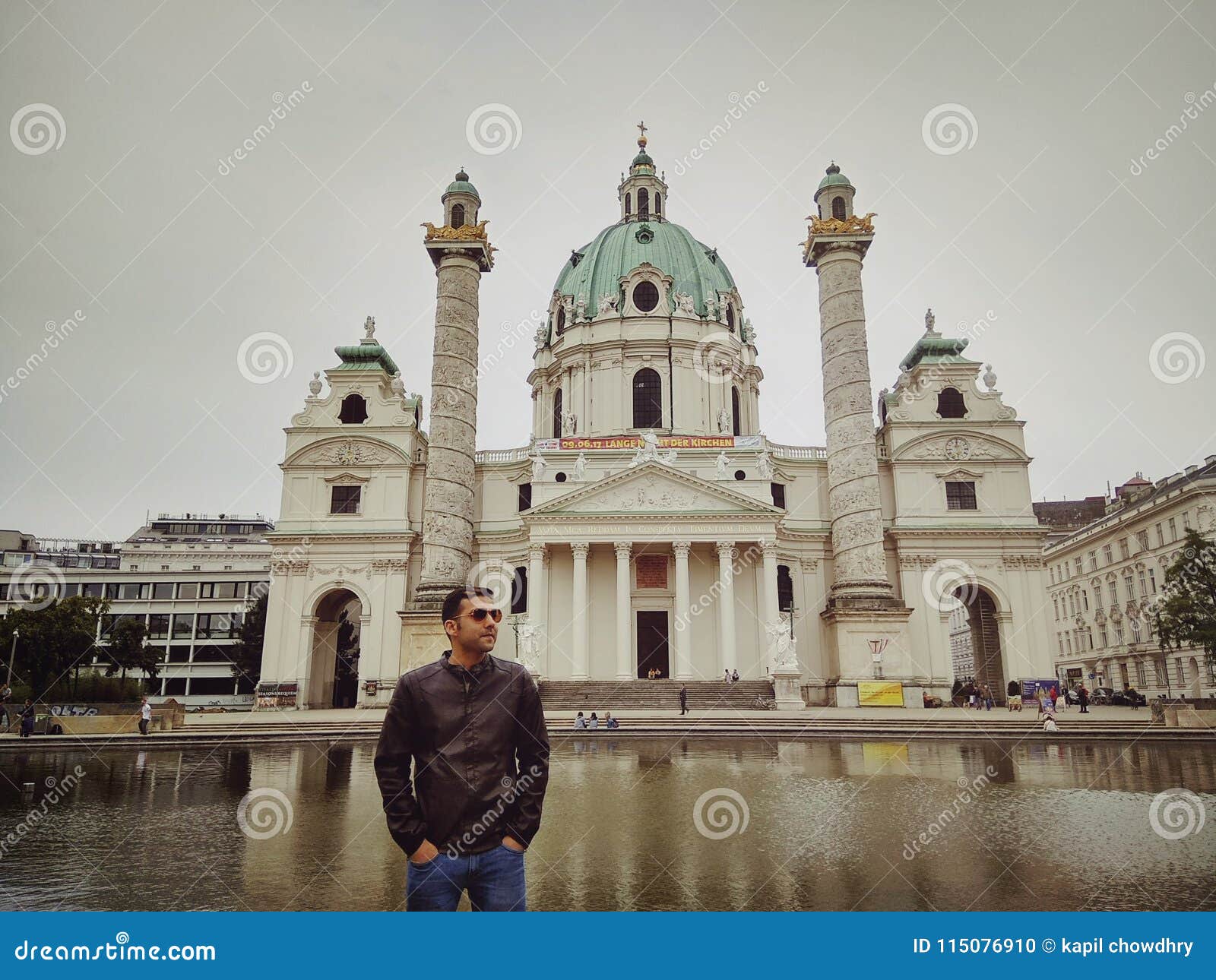 Vienna monument stock photo. Image of monument, building - 115076910