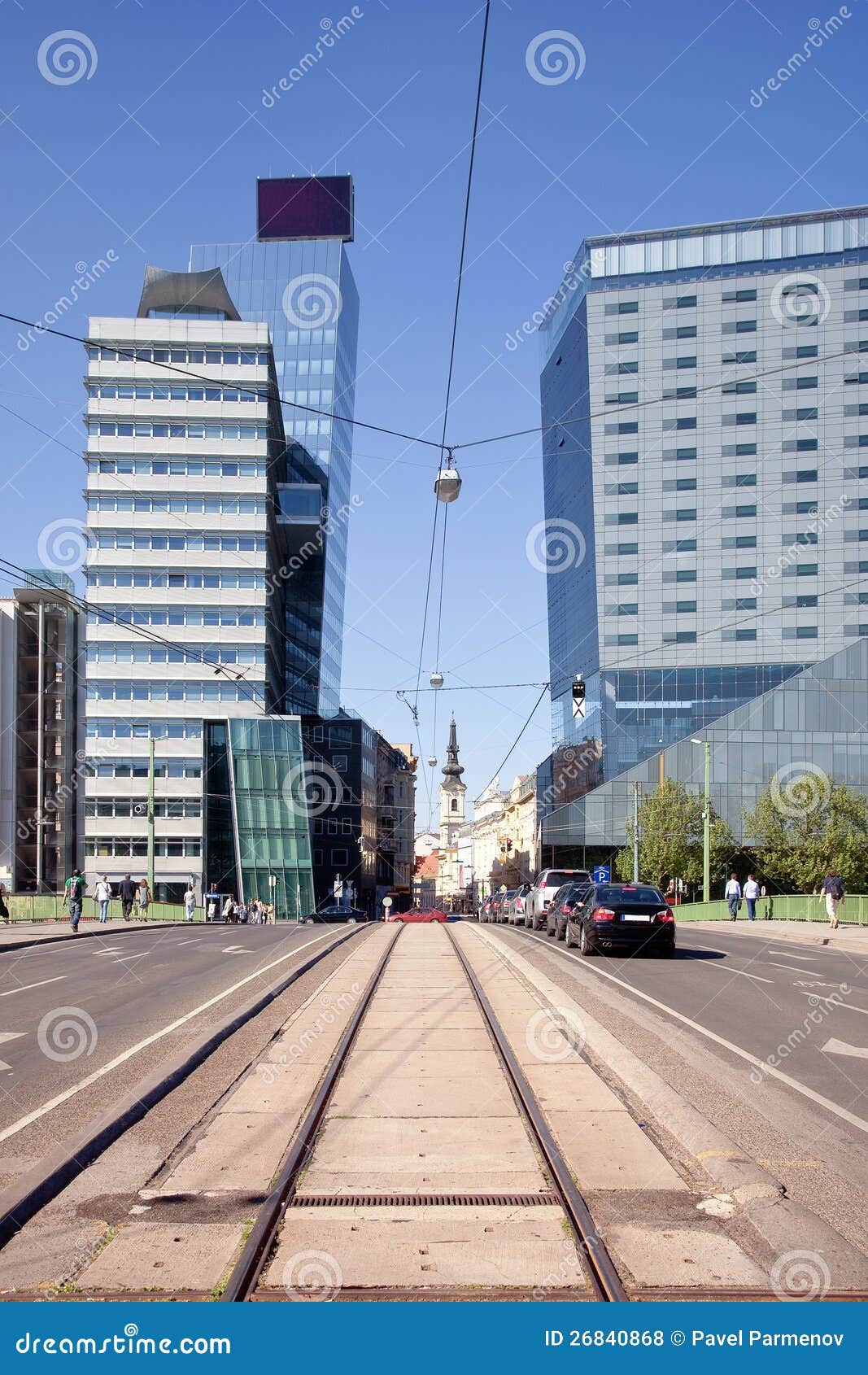 Vienna. Municipal Landscape Stock Photo - Image of city, architecture ...