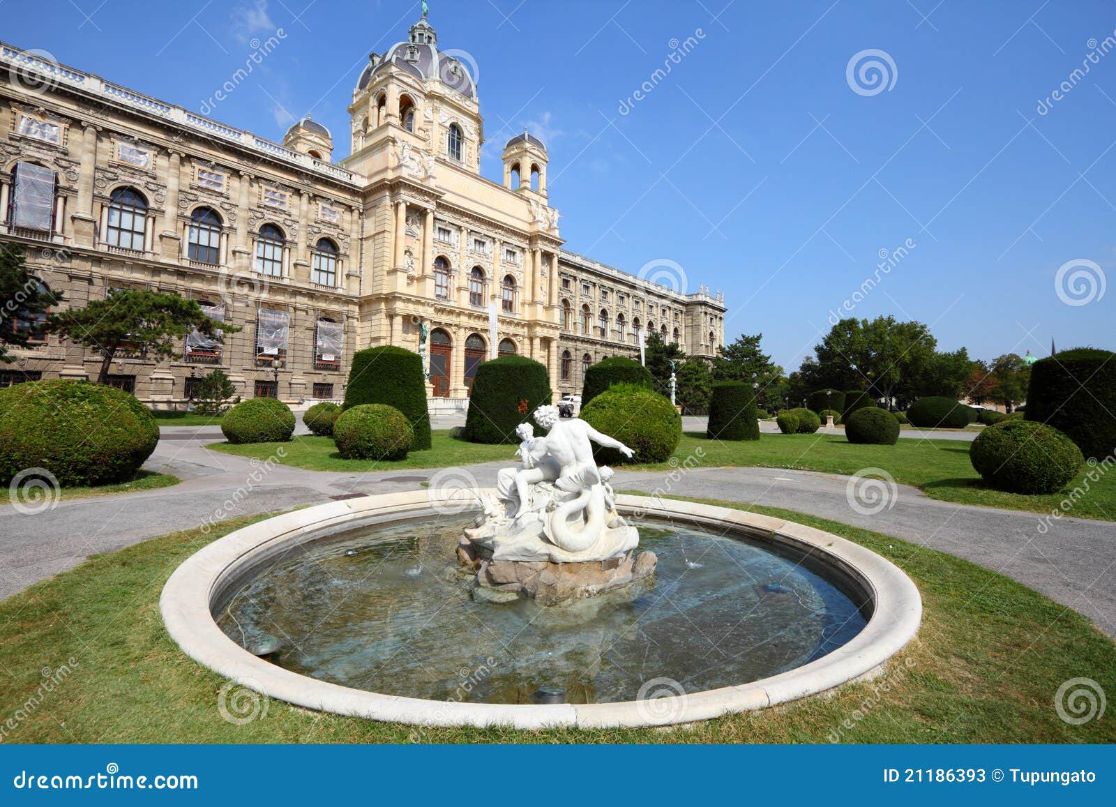 Vienna museum editorial stock photo. Image of park, landmark - 21186393