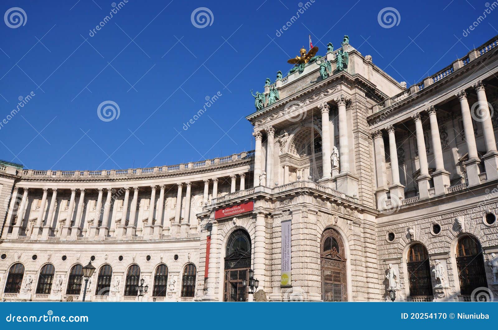 Vienna National Library stock photo. Image of austria - 20254170