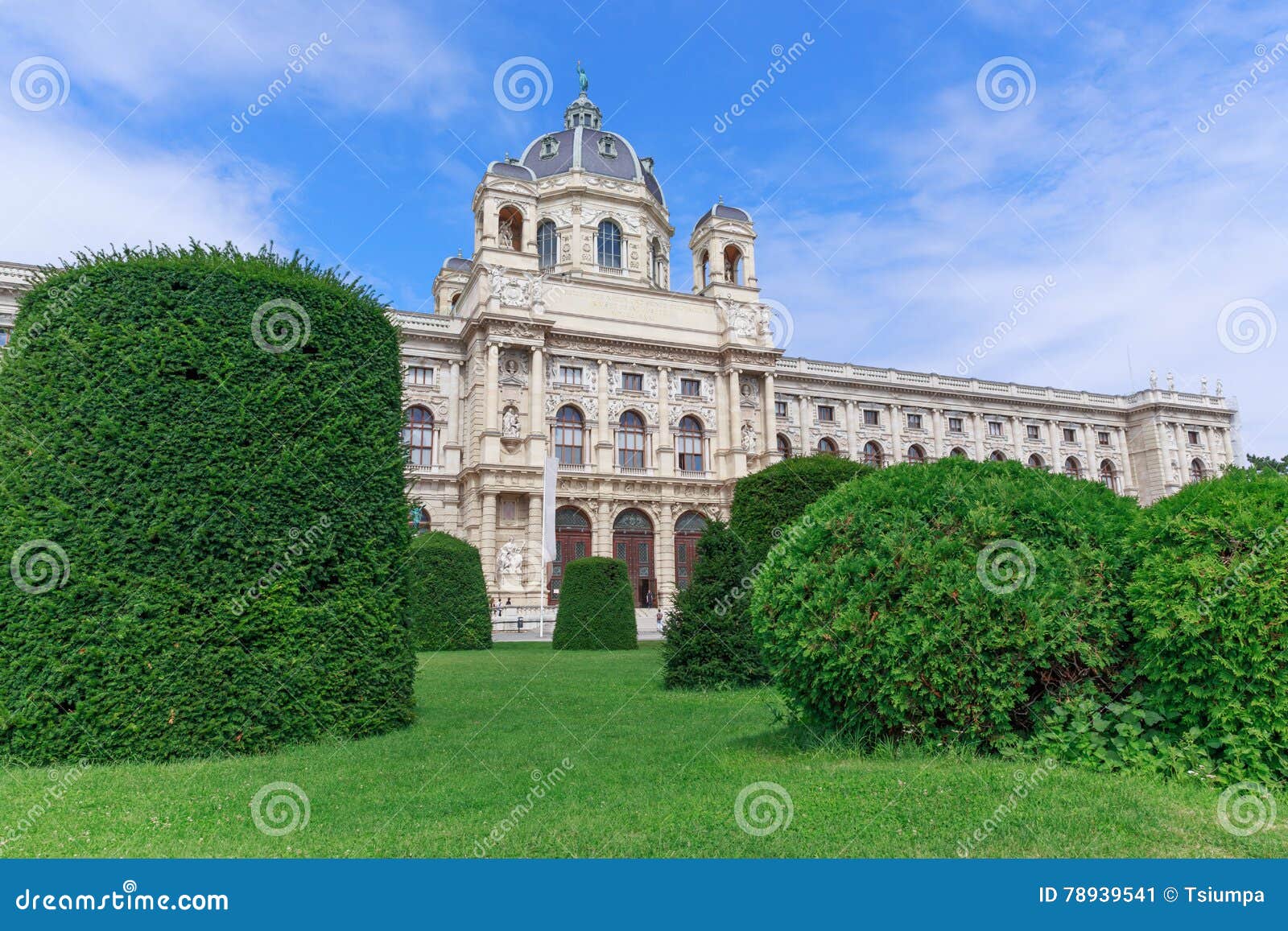 Vienna. Natural History Museum Stock Image - Image of vienna, cityscape ...
