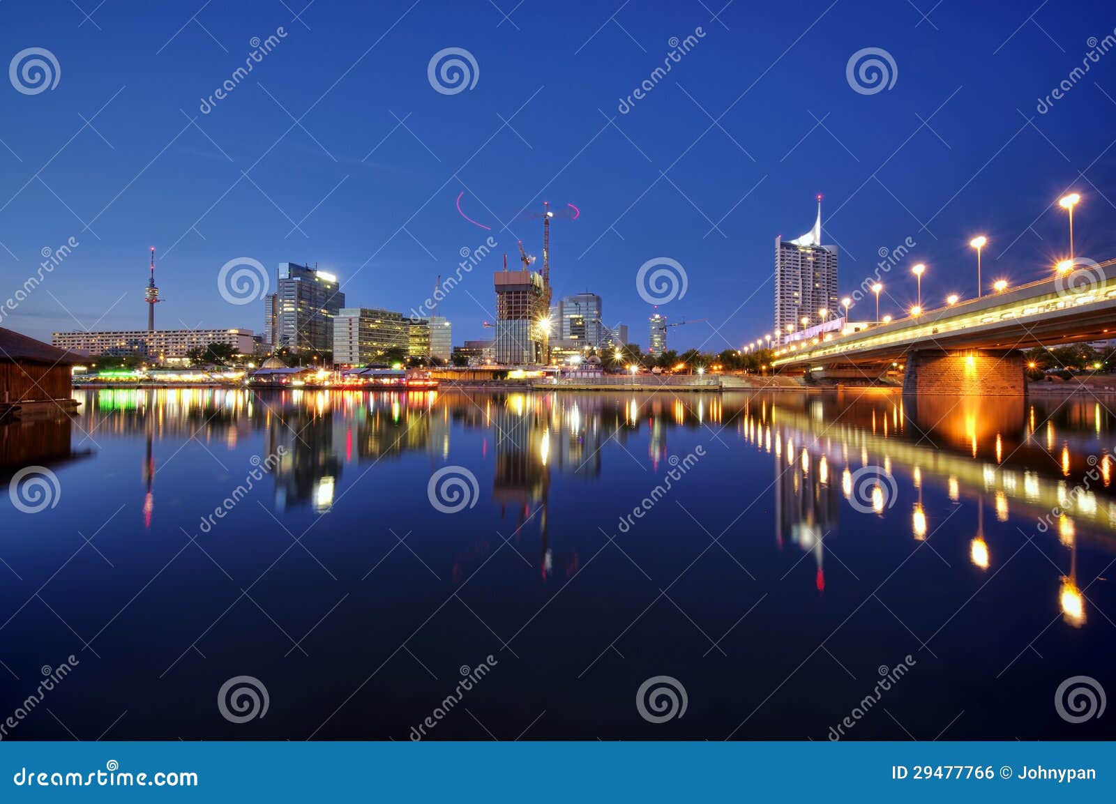 Vienna at night stock photo. Image of austria, authority - 29477766