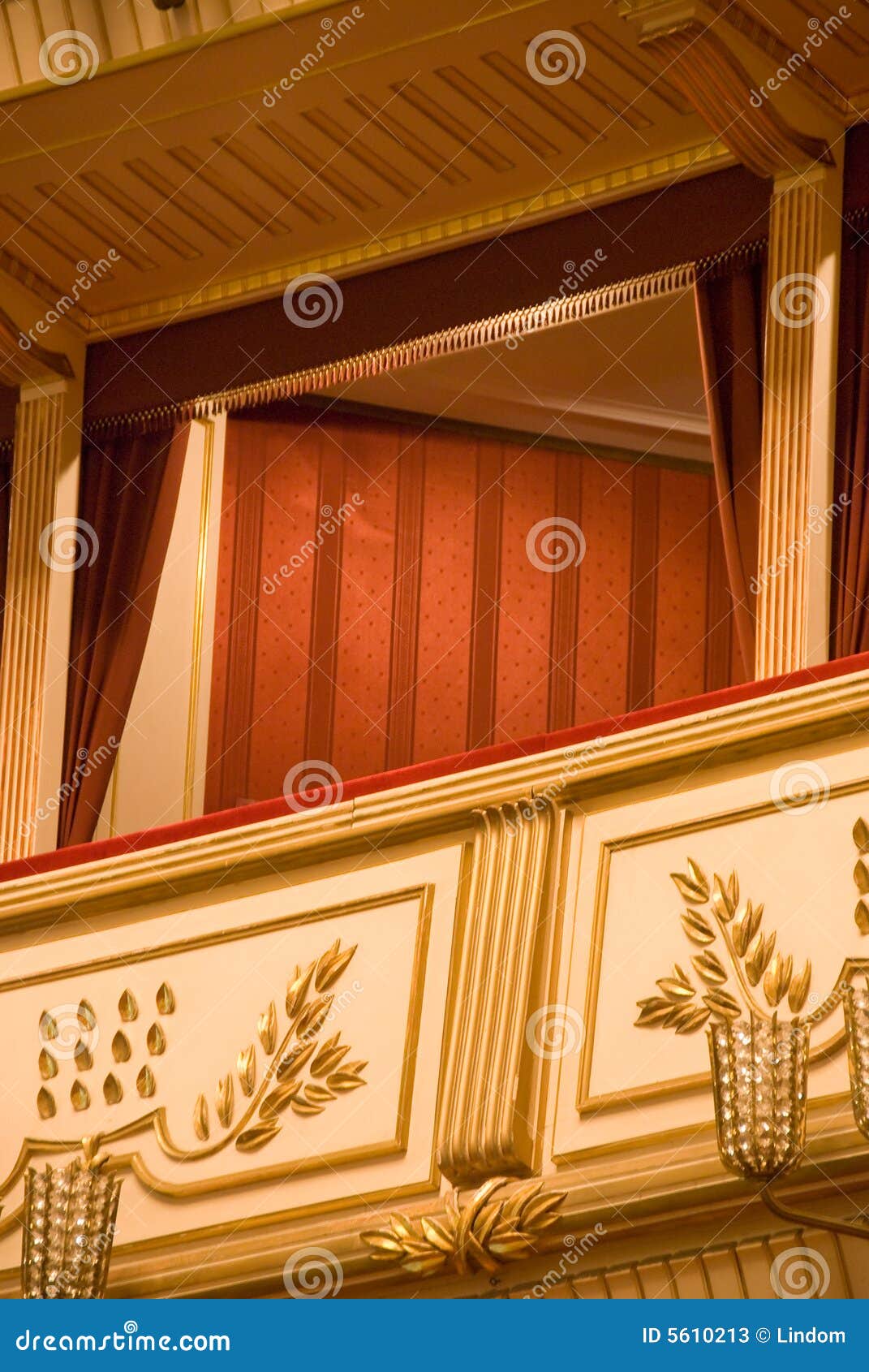 Vienna Opera Box stock image. Image of viennese, wien - 5610213