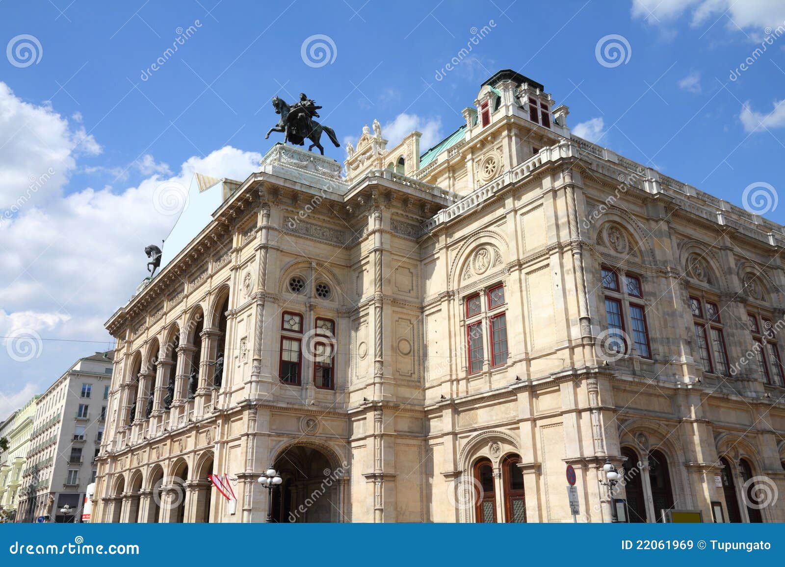 Vienna - Opera House stock image. Image of theater, world - 22061969