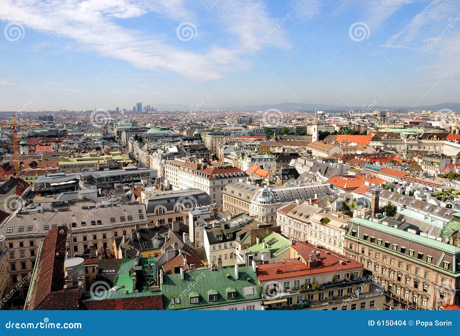 Vienna Skyline stock photo. Image of round, christian - 6150404