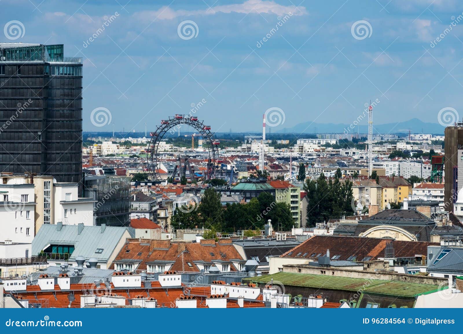 Vienna Skyline stock photo. Image of austria, vienna - 96284564
