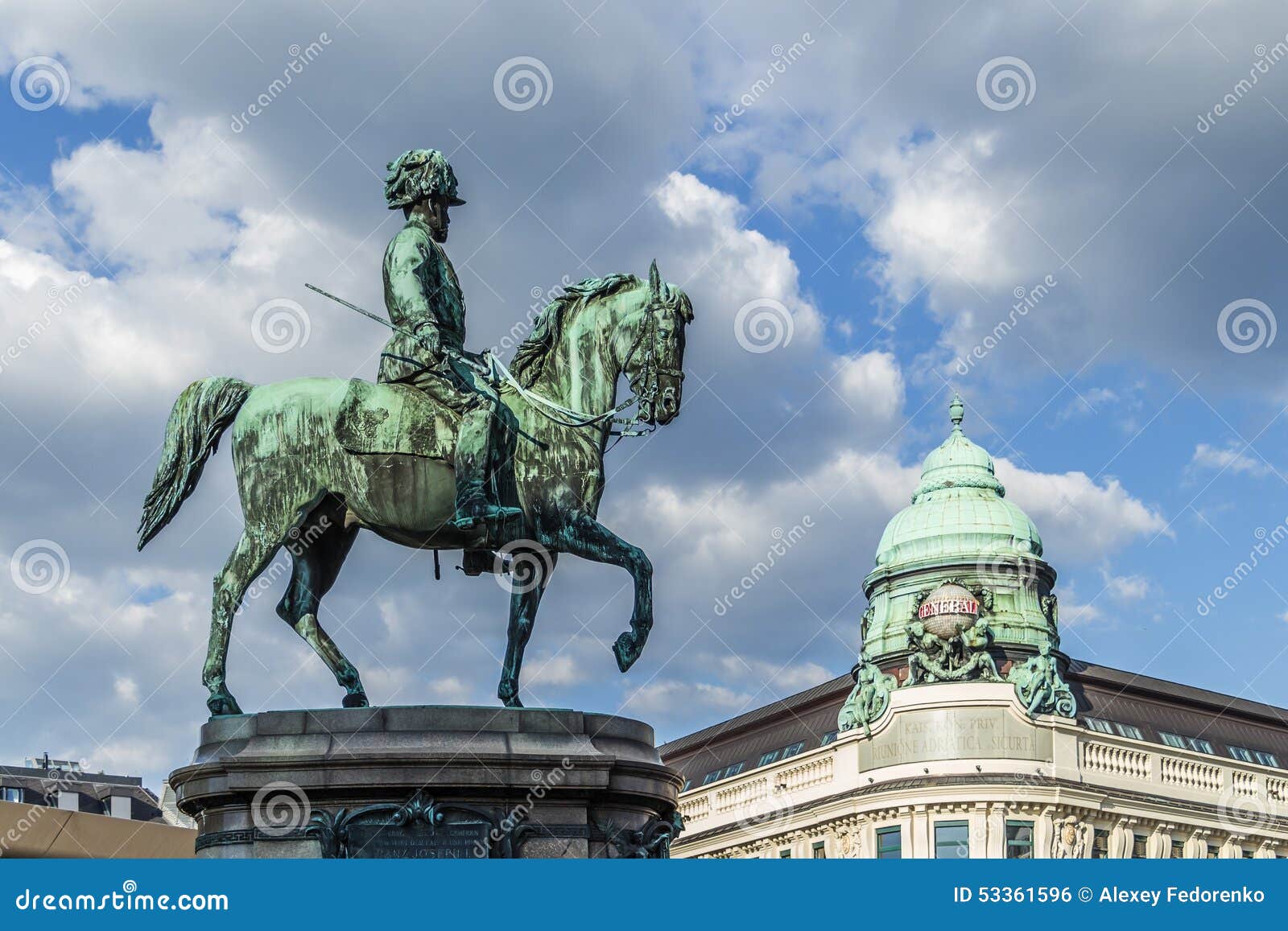 Vienna in the Spring Sunny Day, Austria Stock Photo - Image of center ...