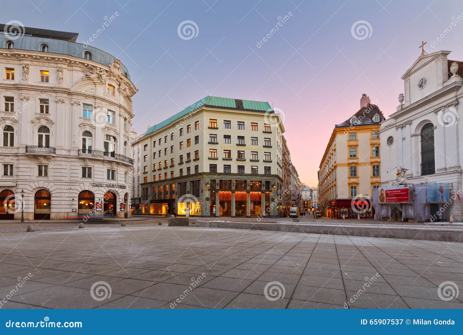 Vienna. editorial photography. Image of square, architecture - 65907537