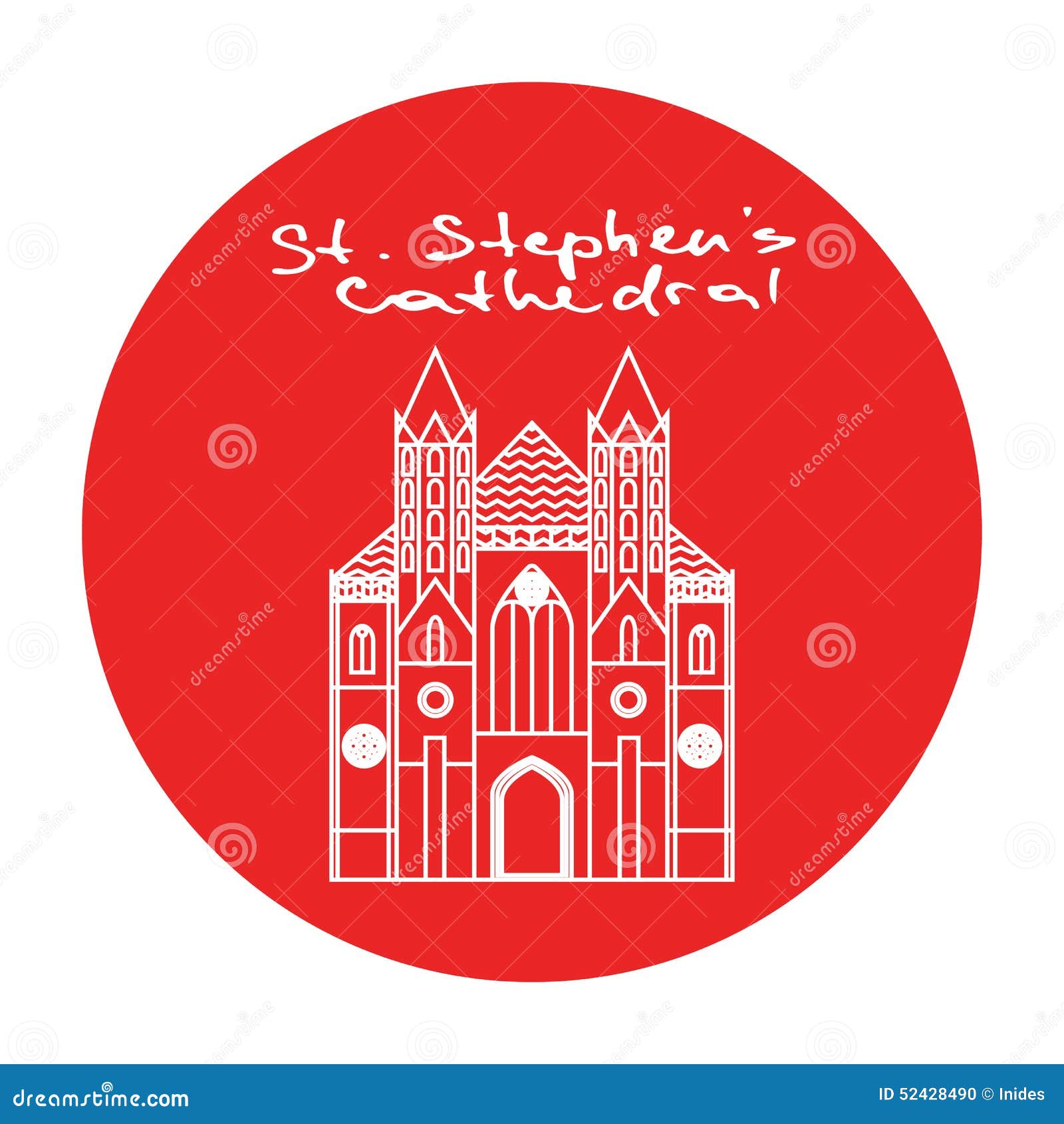 St. Stephens Cathedral In Vienna, Austria. Architectural Symbols Of ...