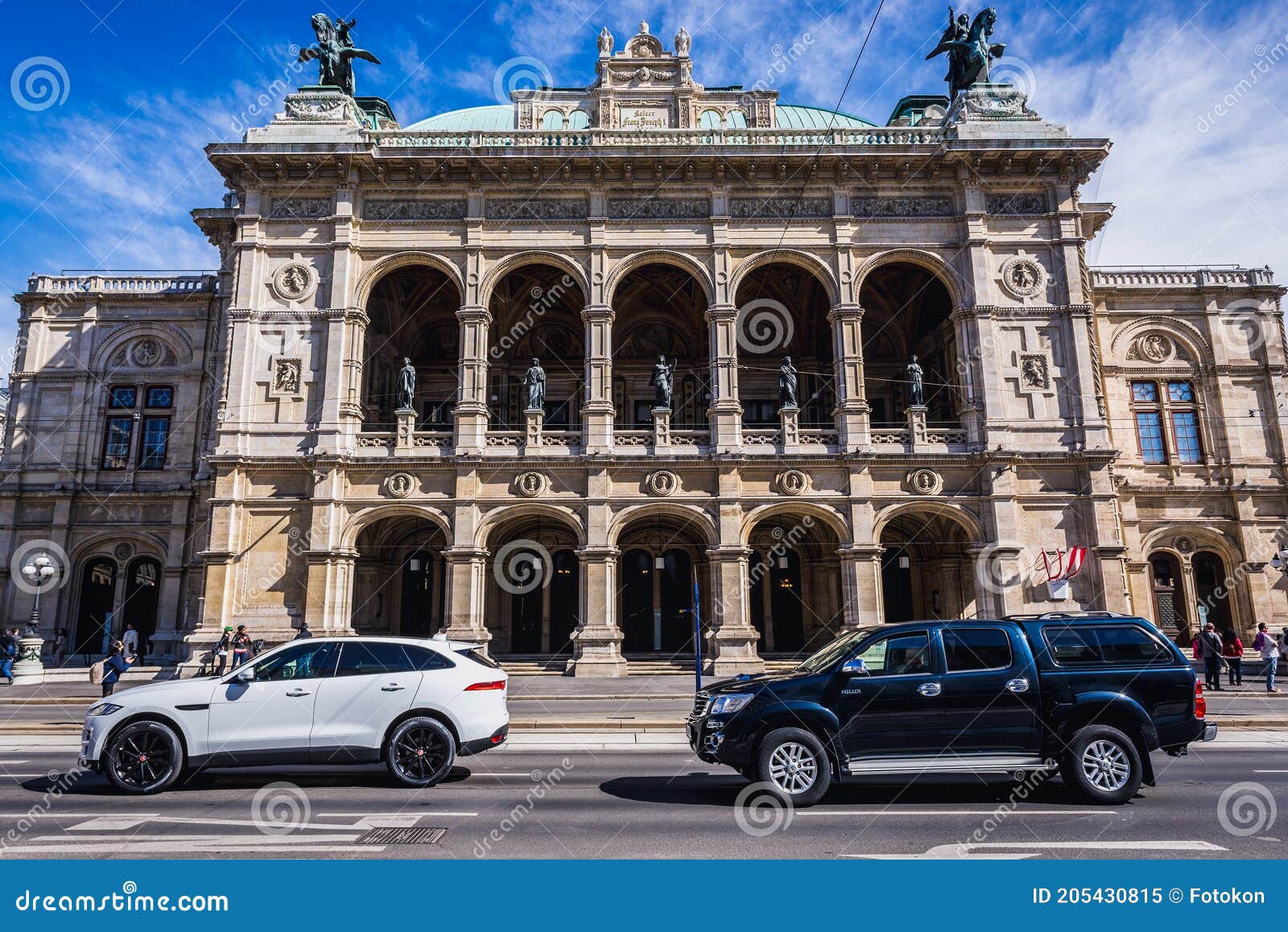 Vienna State Opera, Vienna City, Austria Editorial Image - Image of ...