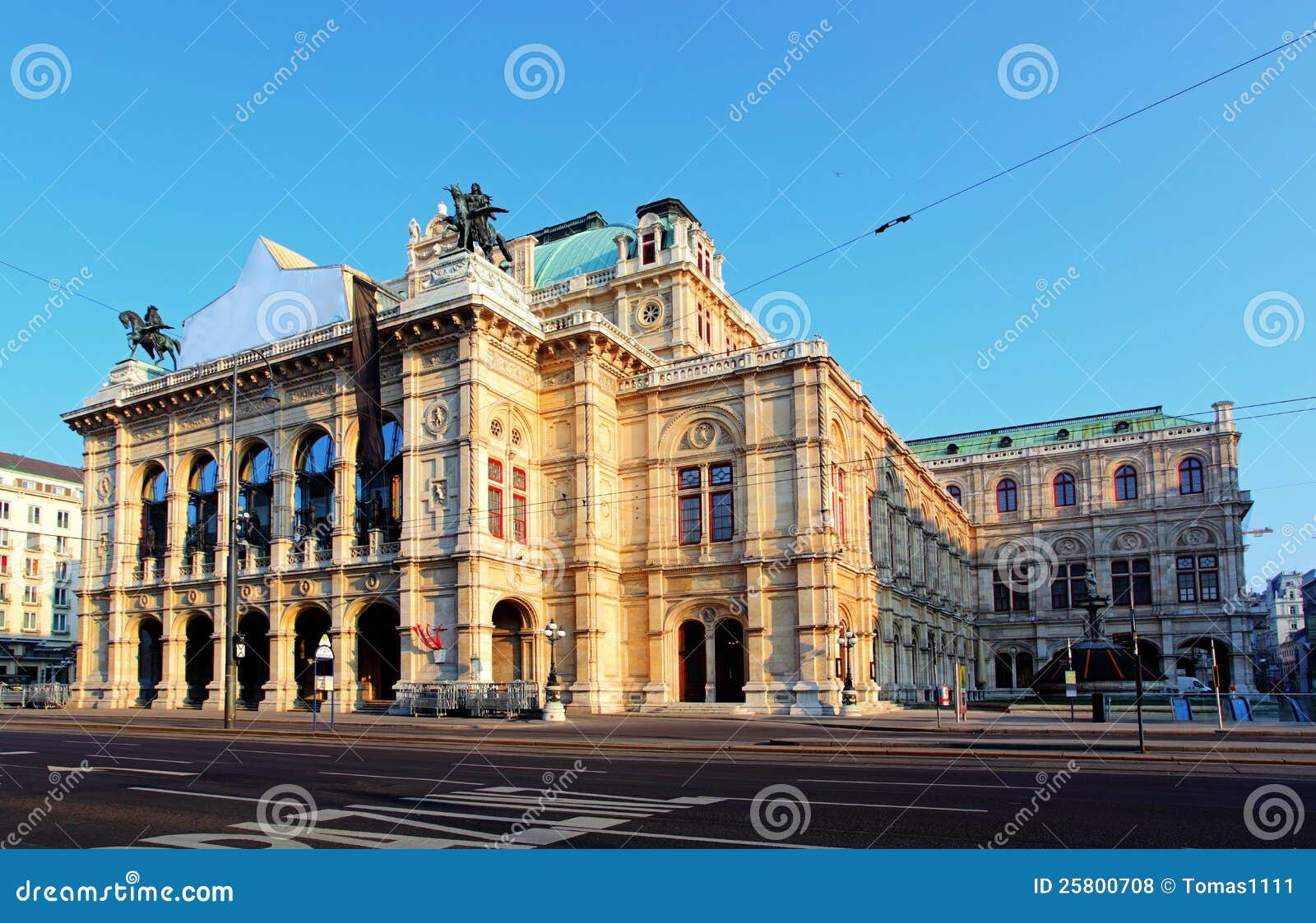 Vienna State Opera House , Austria Stock Photo - Image of outdoors ...