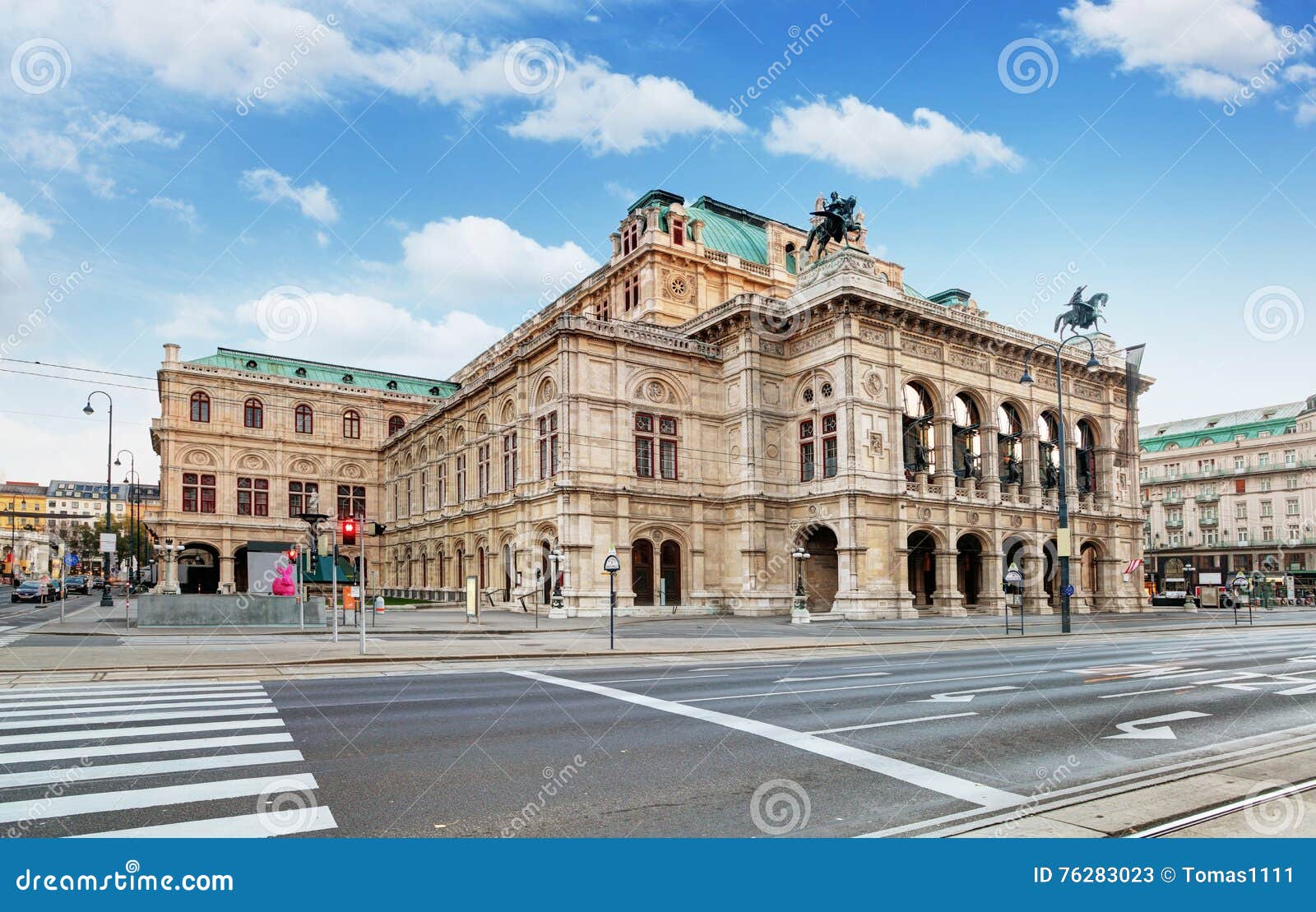 Vienna State Opera House, Staatsope, Austria Stock Image - Image of ...